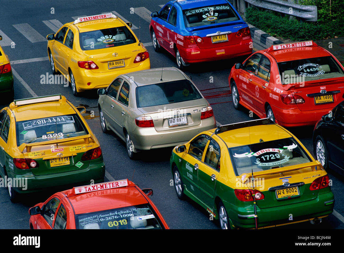 Thailand, Bangkok, Traffic Stock Photo - Alamy
