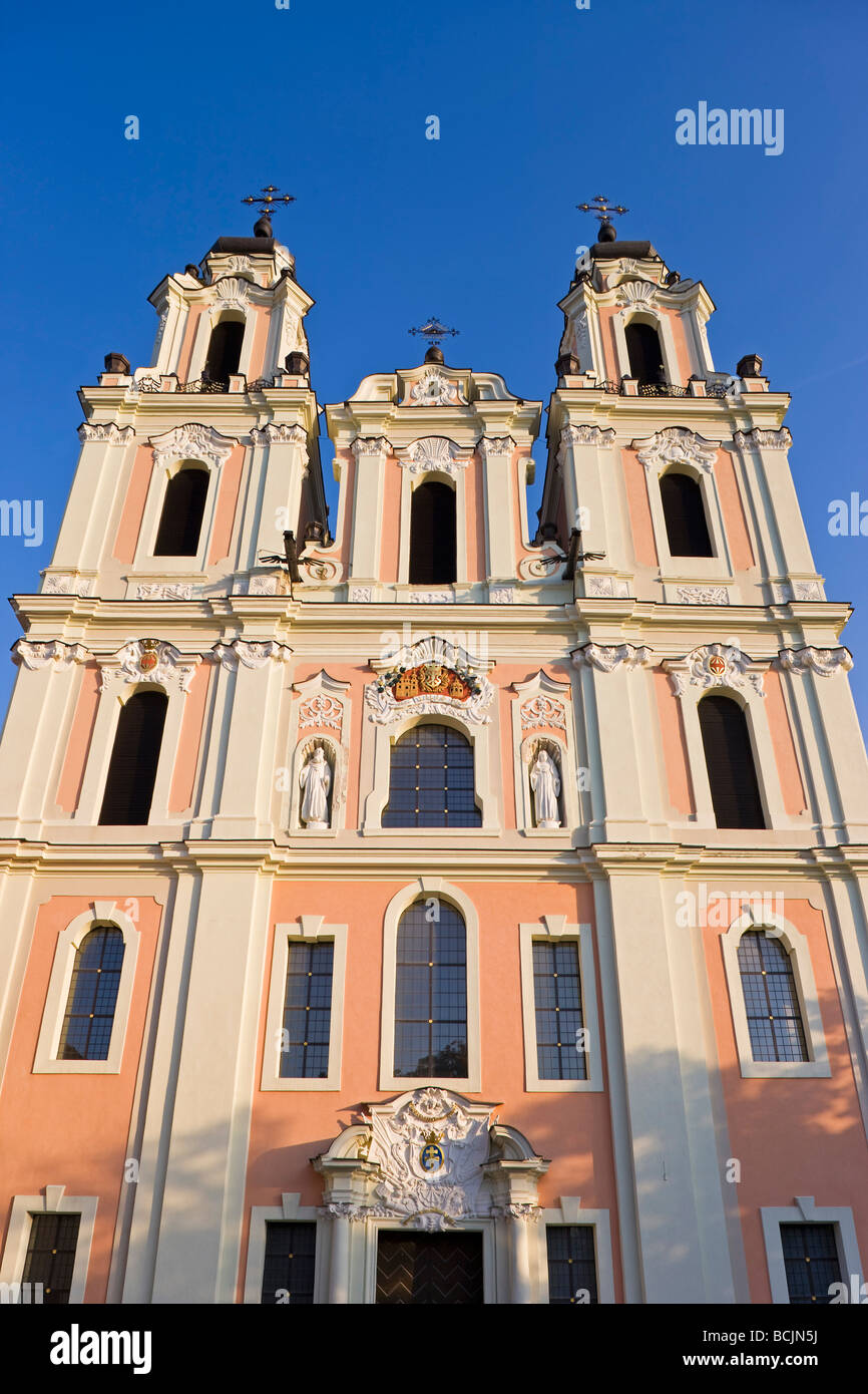 Lithuania, Vilnius, St Catherine's Church and the Benedictine Nunnery ...