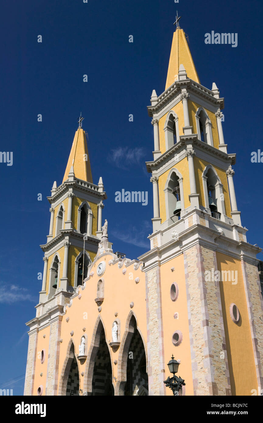 Mexico, Sinaloa State, Mazatlan, Old Mazatlan, Cathedral Stock Photo ...