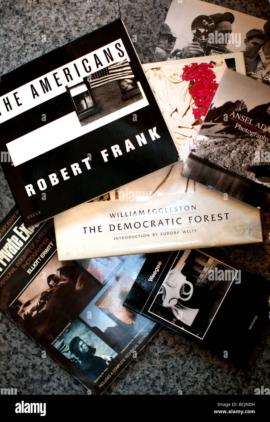Classic photography books Stock Photo - Alamy