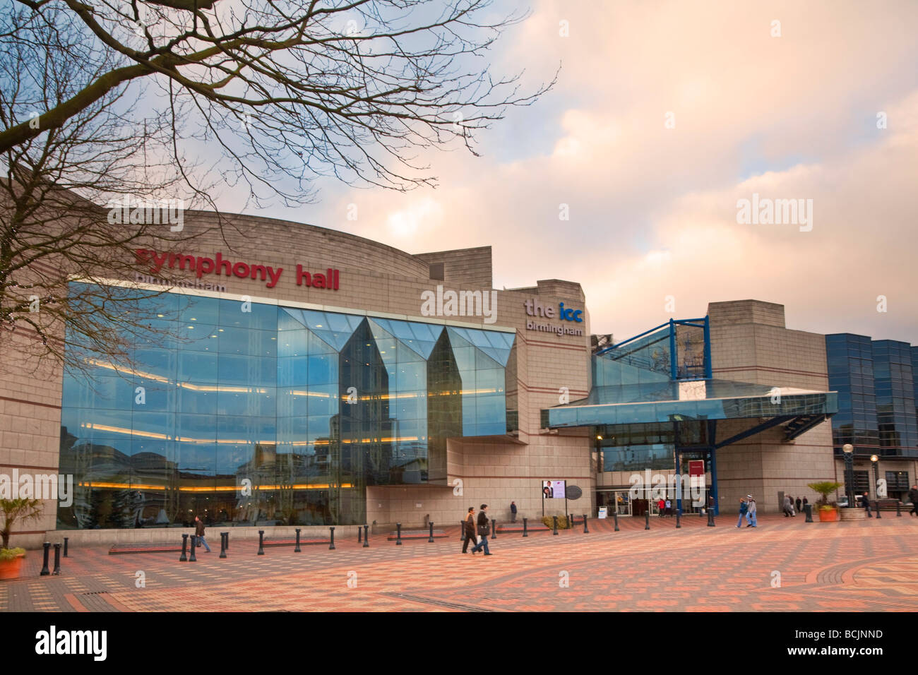 England, West Midlands, Birmingham, Brindley Place, ICC/Symphony Hall ...
