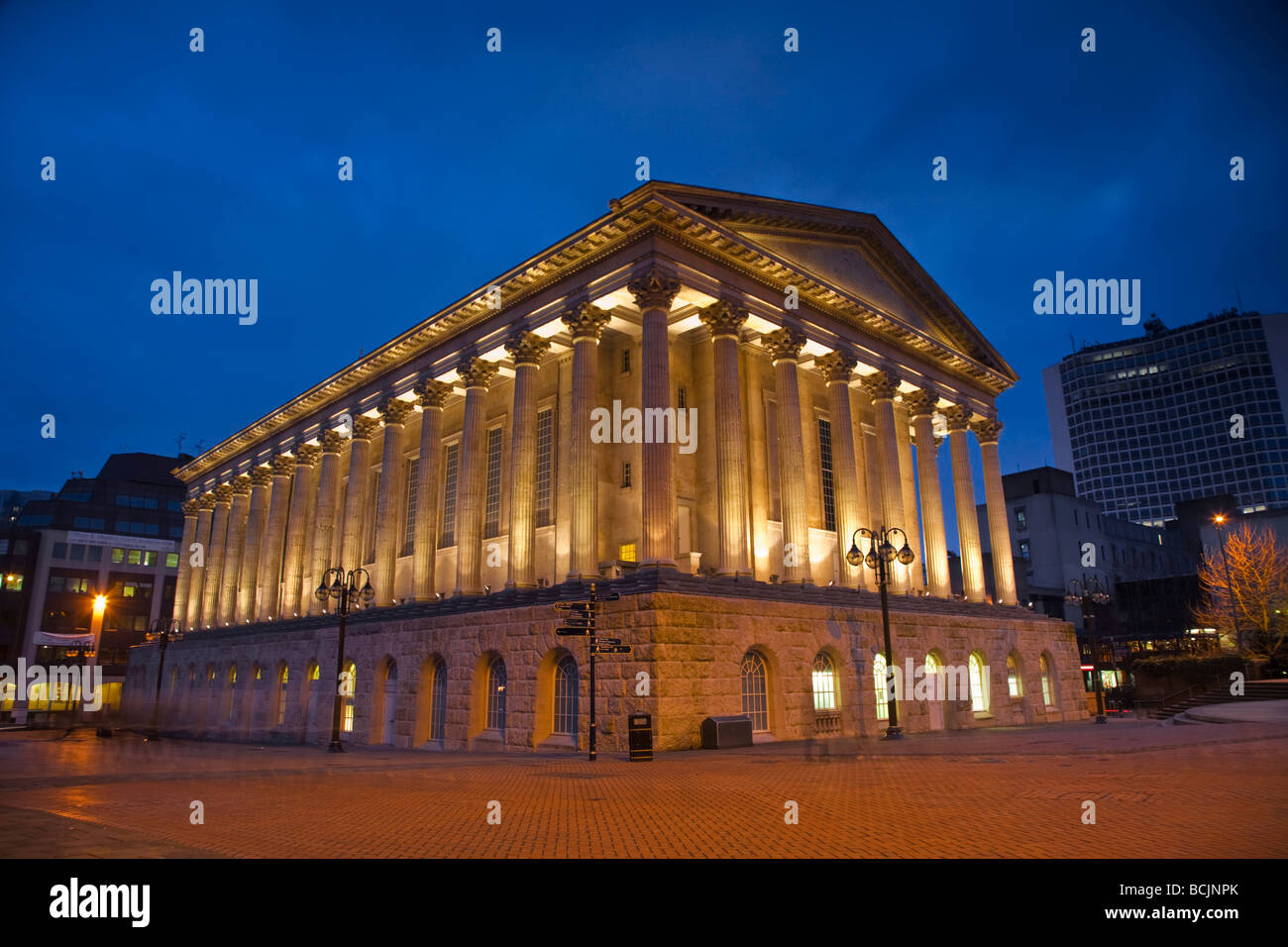 England, West Midlands, Birmingham, Town Hall Stock Photo - Alamy