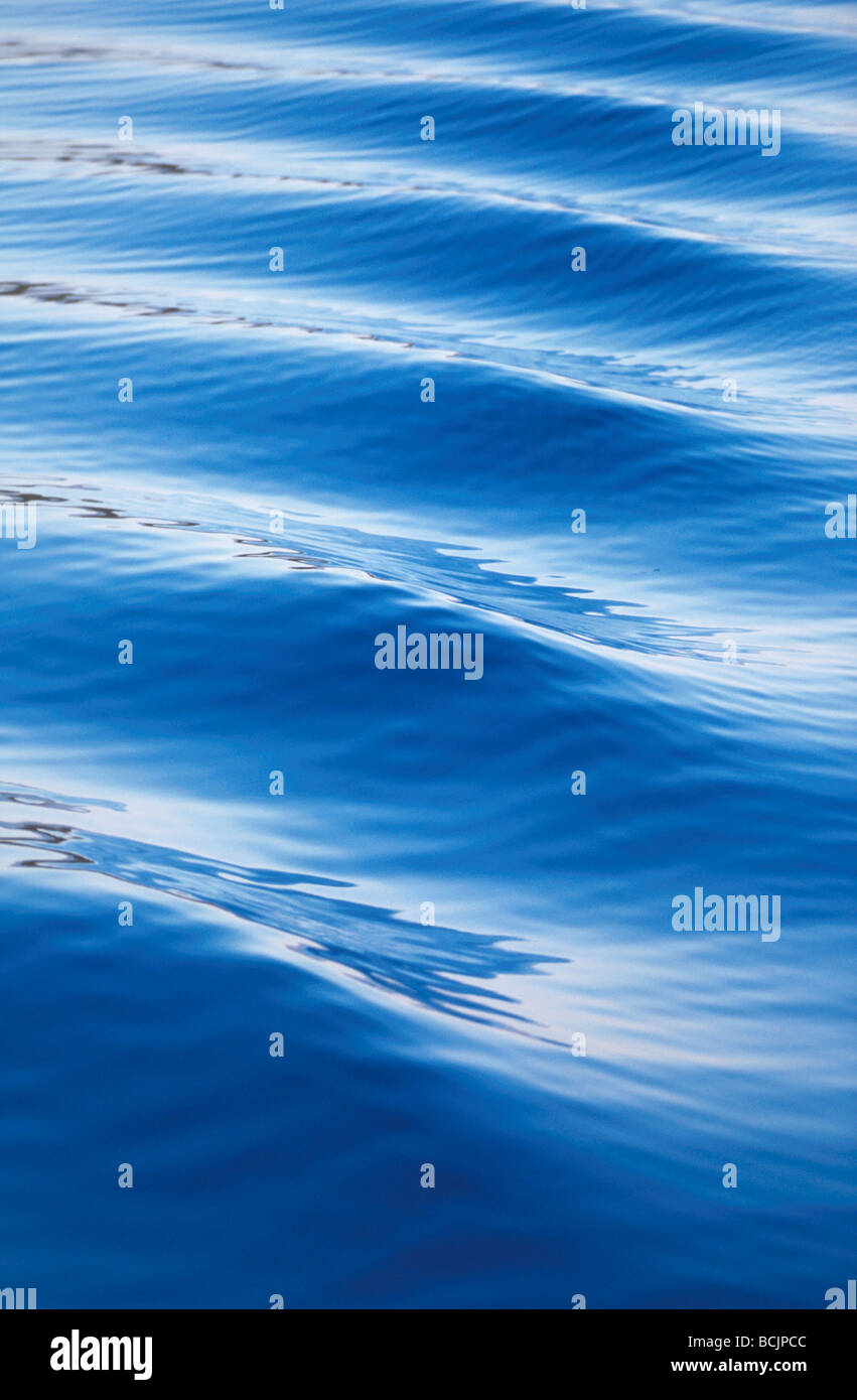 Wave Patterns Southeast Alaska Summer Stock Photo - Alamy