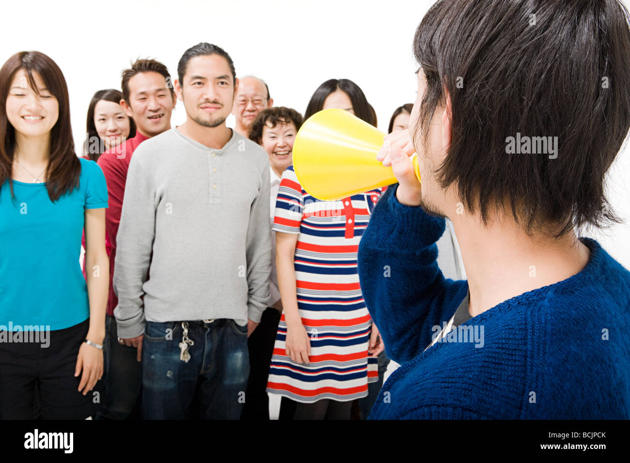 Crowd interaction hi-res stock photography and images - Alamy