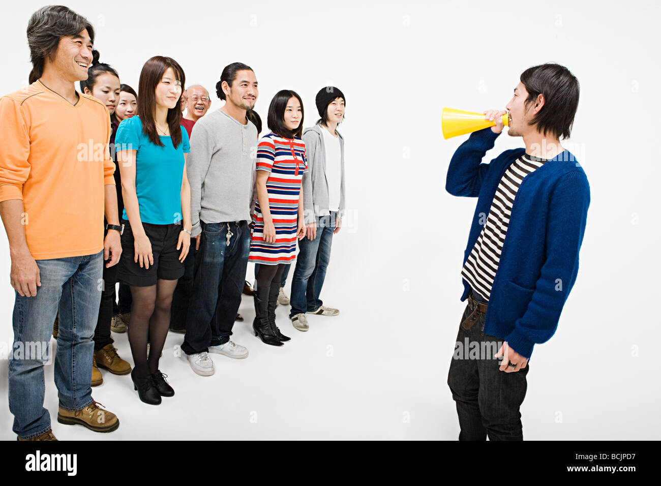 Woman speaker crowd hi-res stock photography and images - Alamy