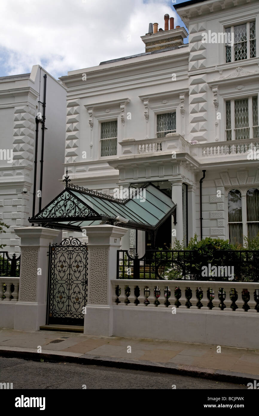 Number 17 The Boltons Chelsea London England Stock Photo - Alamy