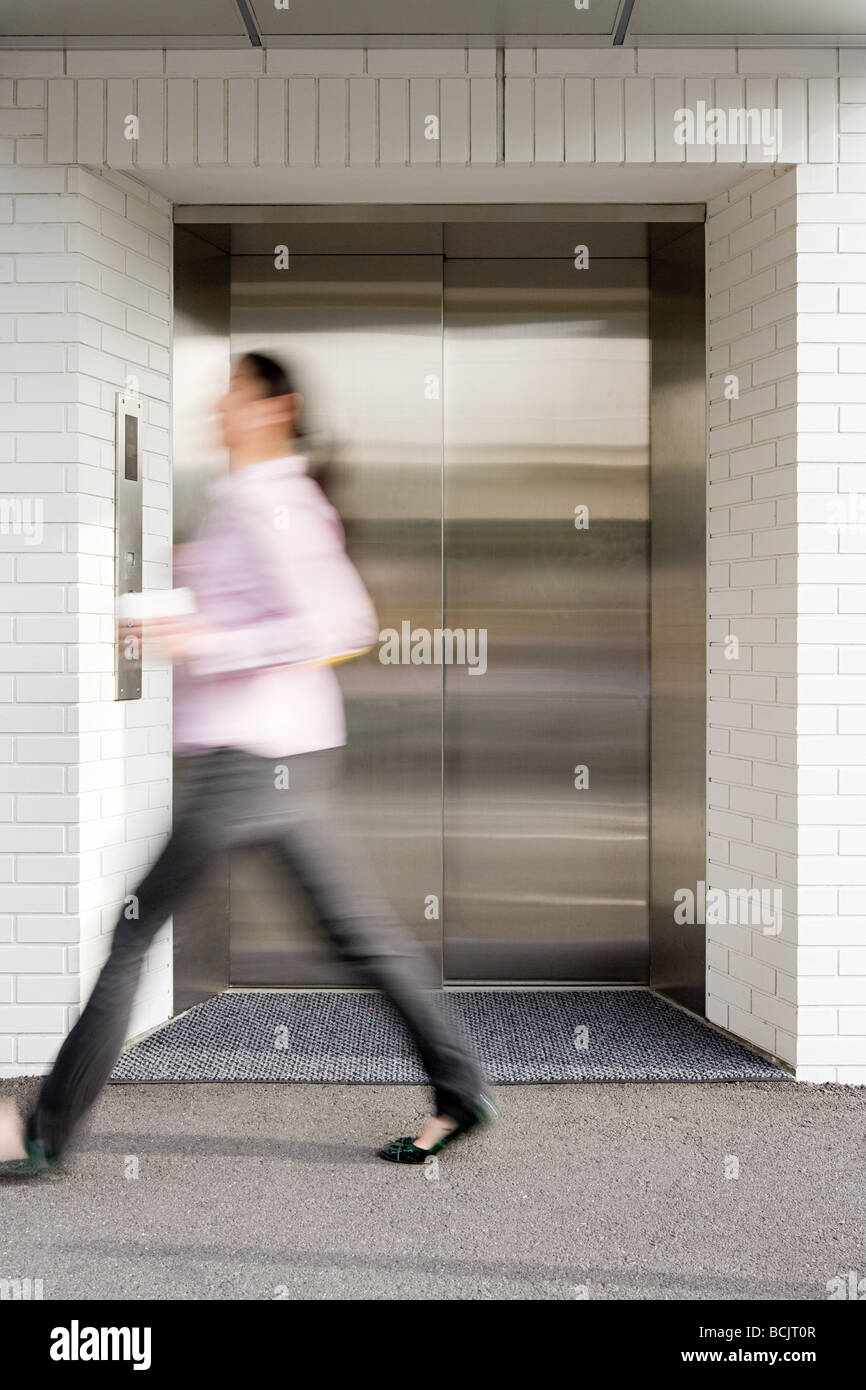 Walking elevator hi-res stock photography and images - Alamy