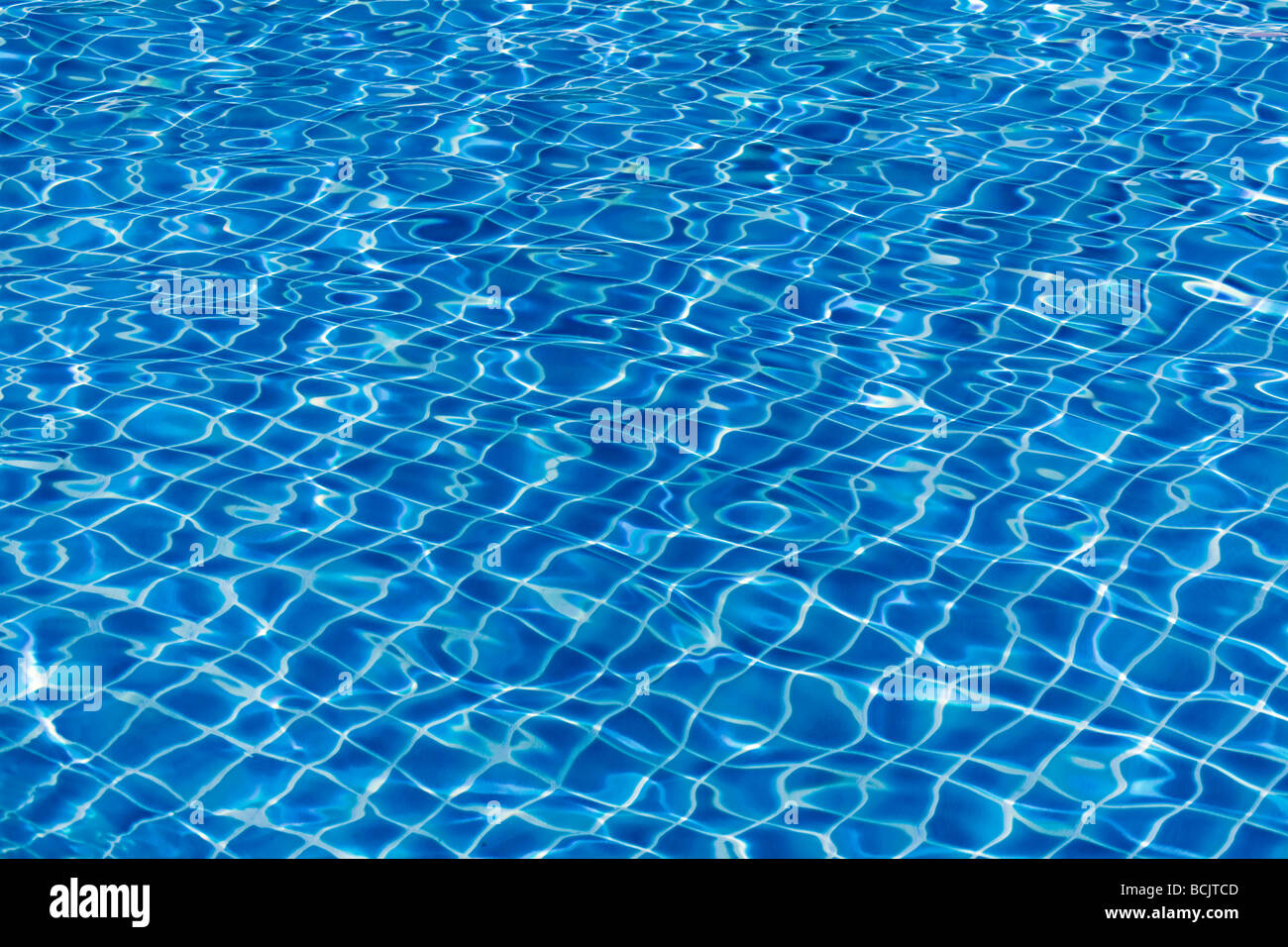 Ripples on a swimming pool Stock Photo - Alamy