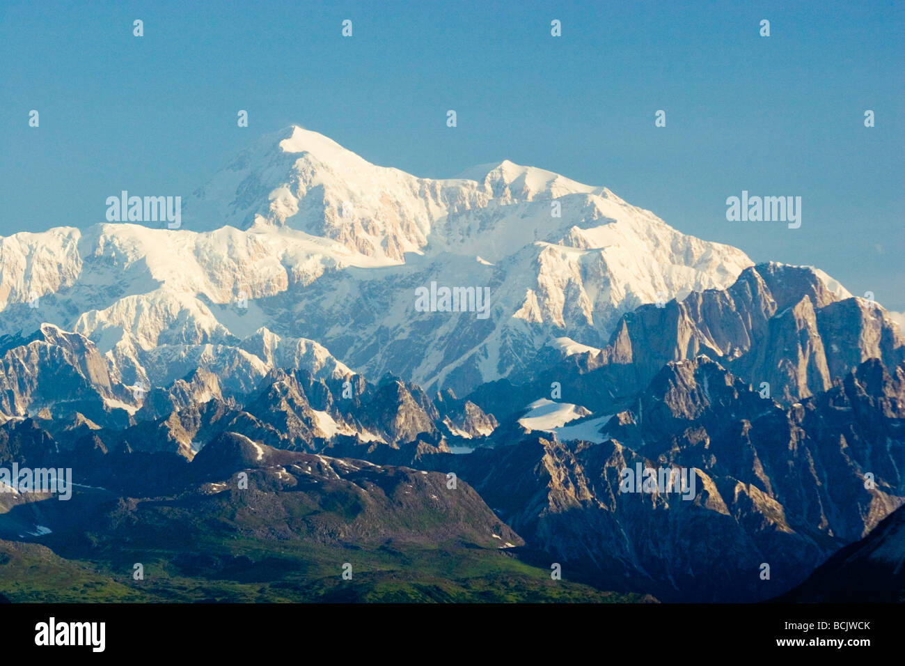 View of Mt.McKinley and Kesugi Ridge Denali State Park Alaska ...