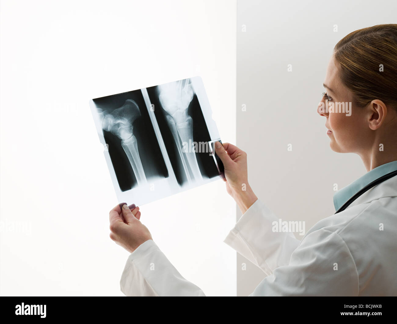 Female doctors looking at x-rays Stock Photo - Alamy