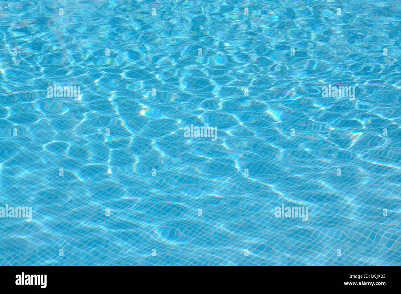 Reflections In The Swimming Pool High Resolution Stock Photography and ...