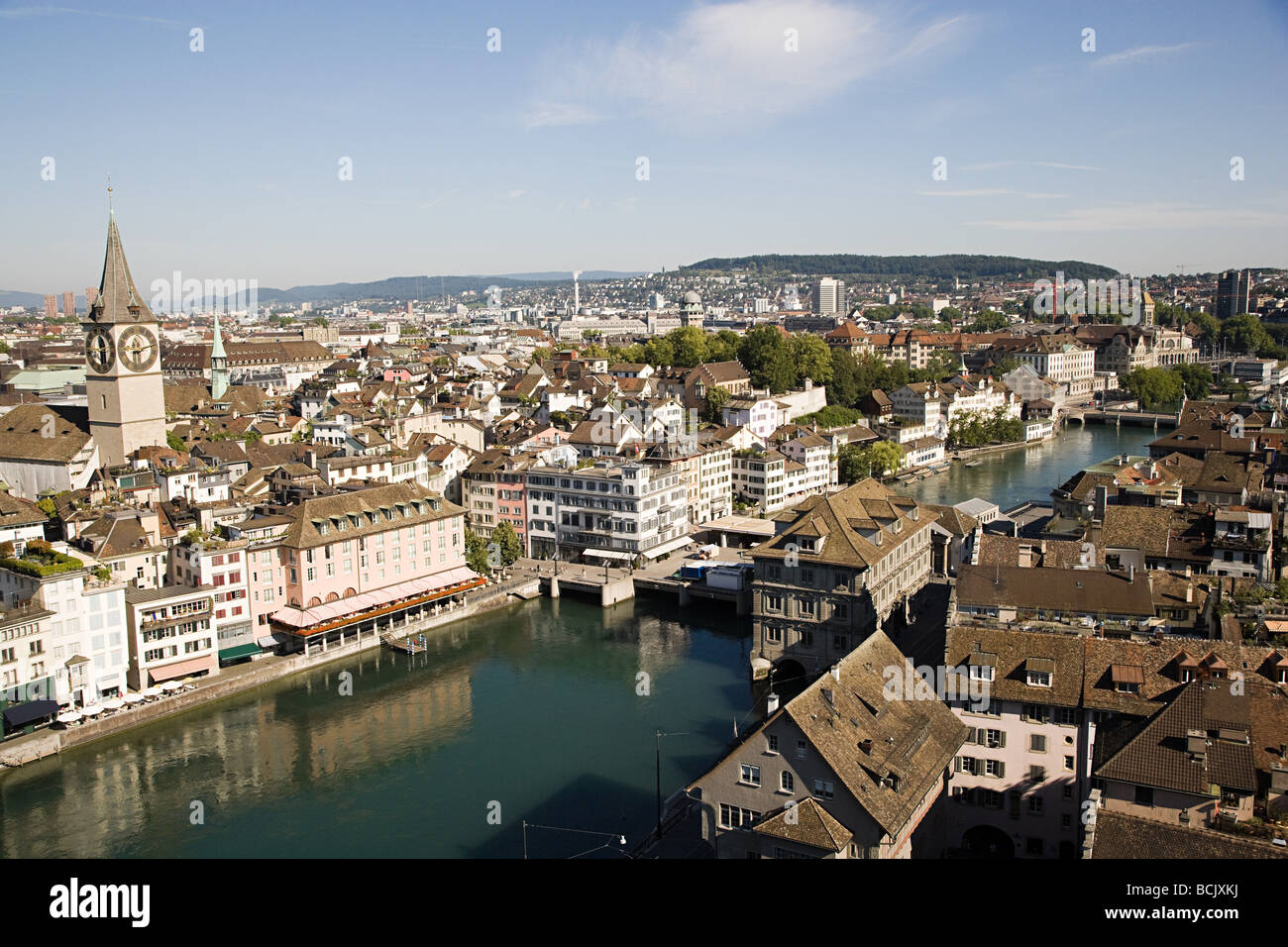 Zurich waterfront view hi-res stock photography and images - Alamy