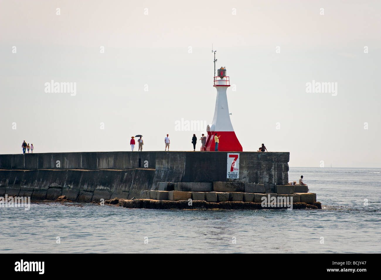 Ogden point breakwater lighthouse hi-res stock photography and images ...