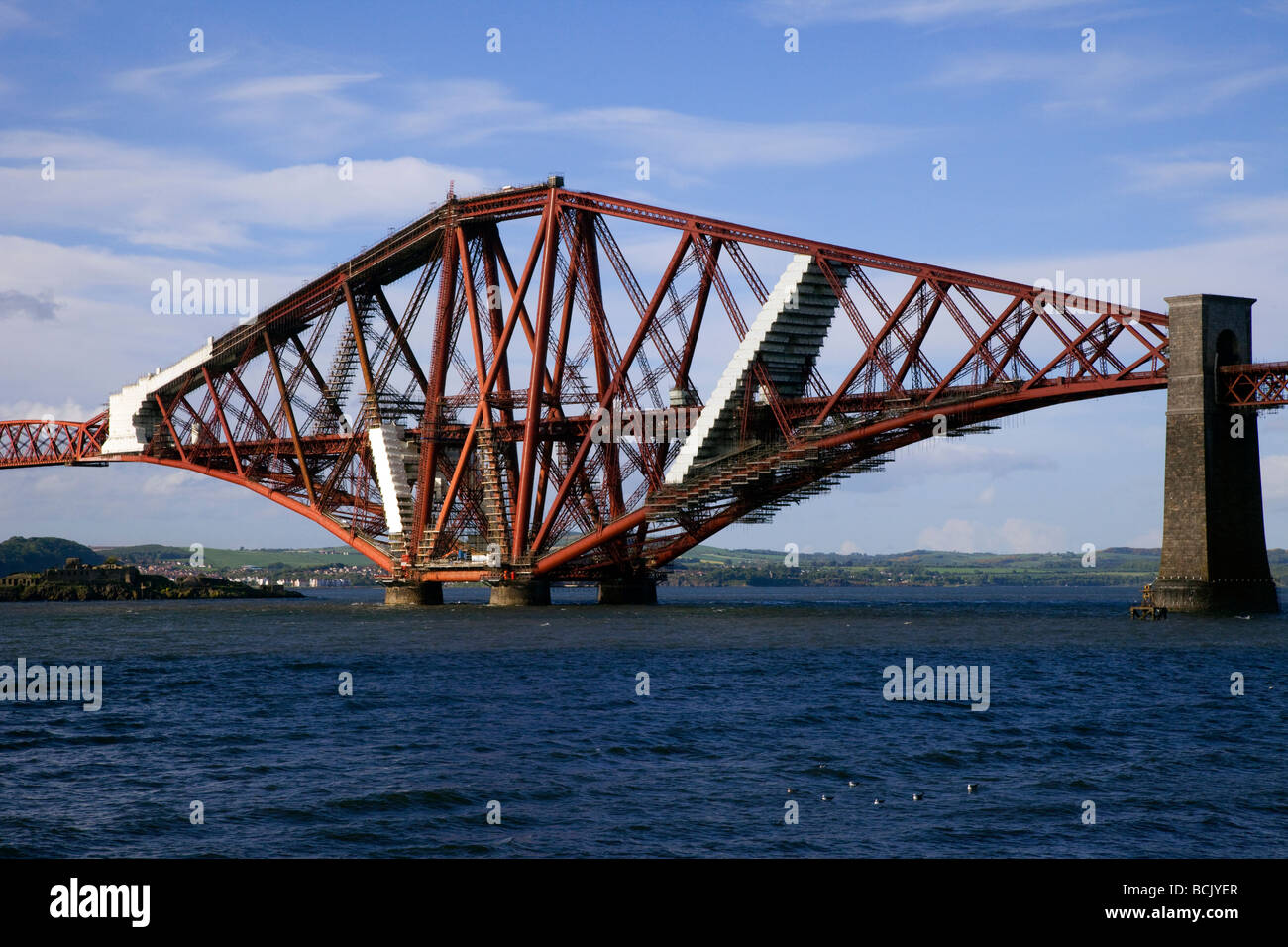 Forth Bridge is a cantilever railway bridge over the Firth of Forth in ...