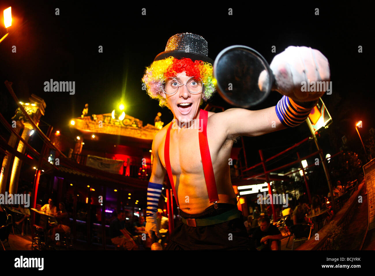 Stilt dancer hi-res stock photography and images - Alamy