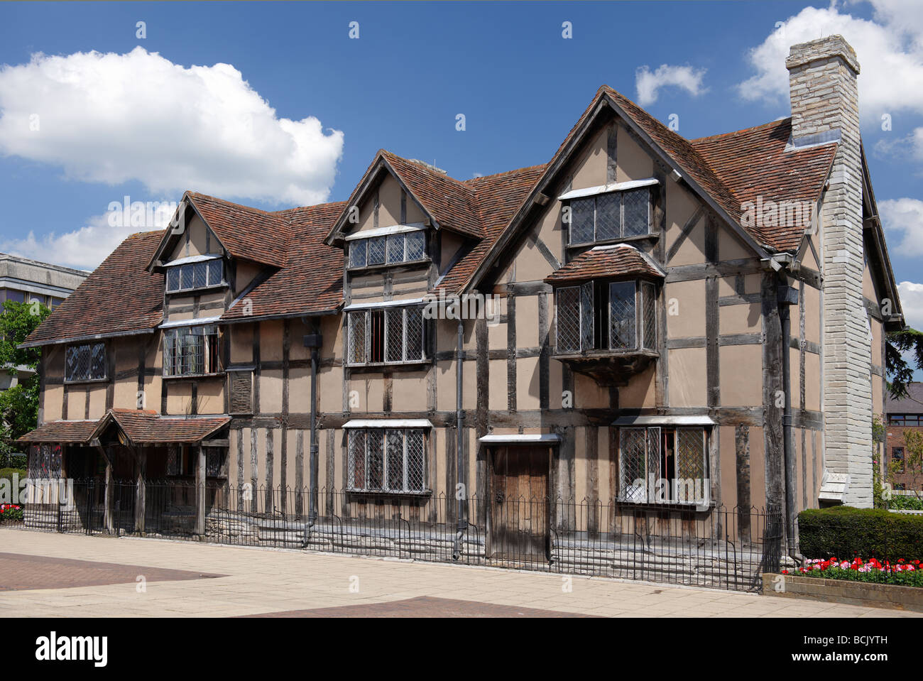 William Shakespeare's birth place Stock Photo - Alamy