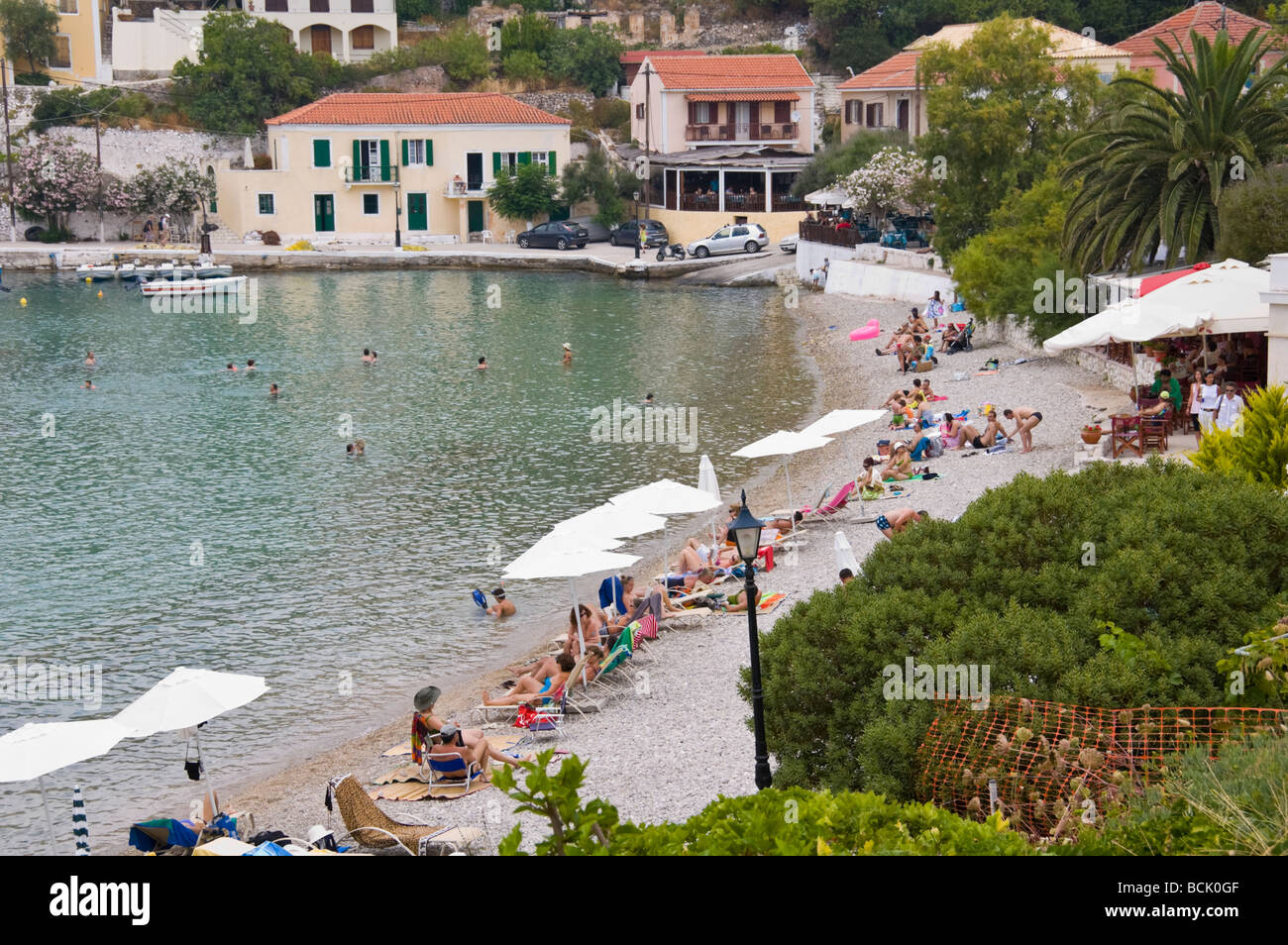 Assos beach kefalonia greece hi-res stock photography and images - Alamy