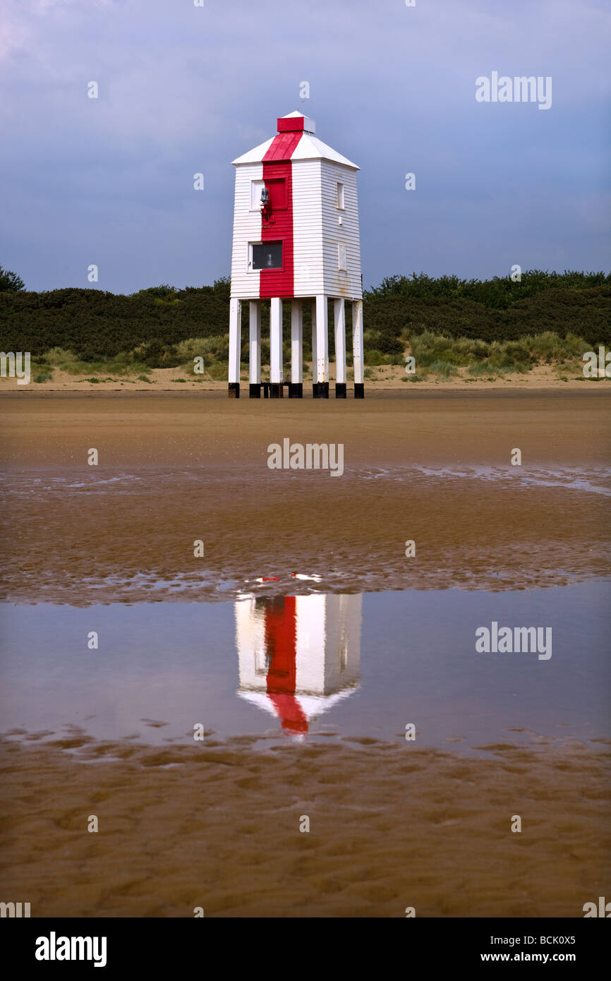 The Low Lighthouse at Burnham on Sea Stock Photo - Alamy