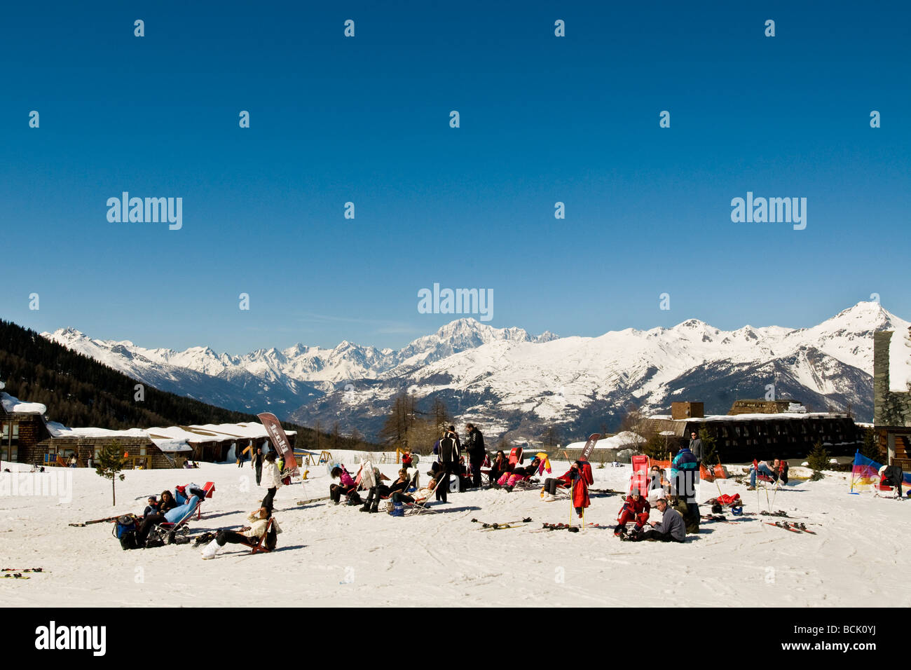 Pila Aosta Italy Stock Photo - Alamy
