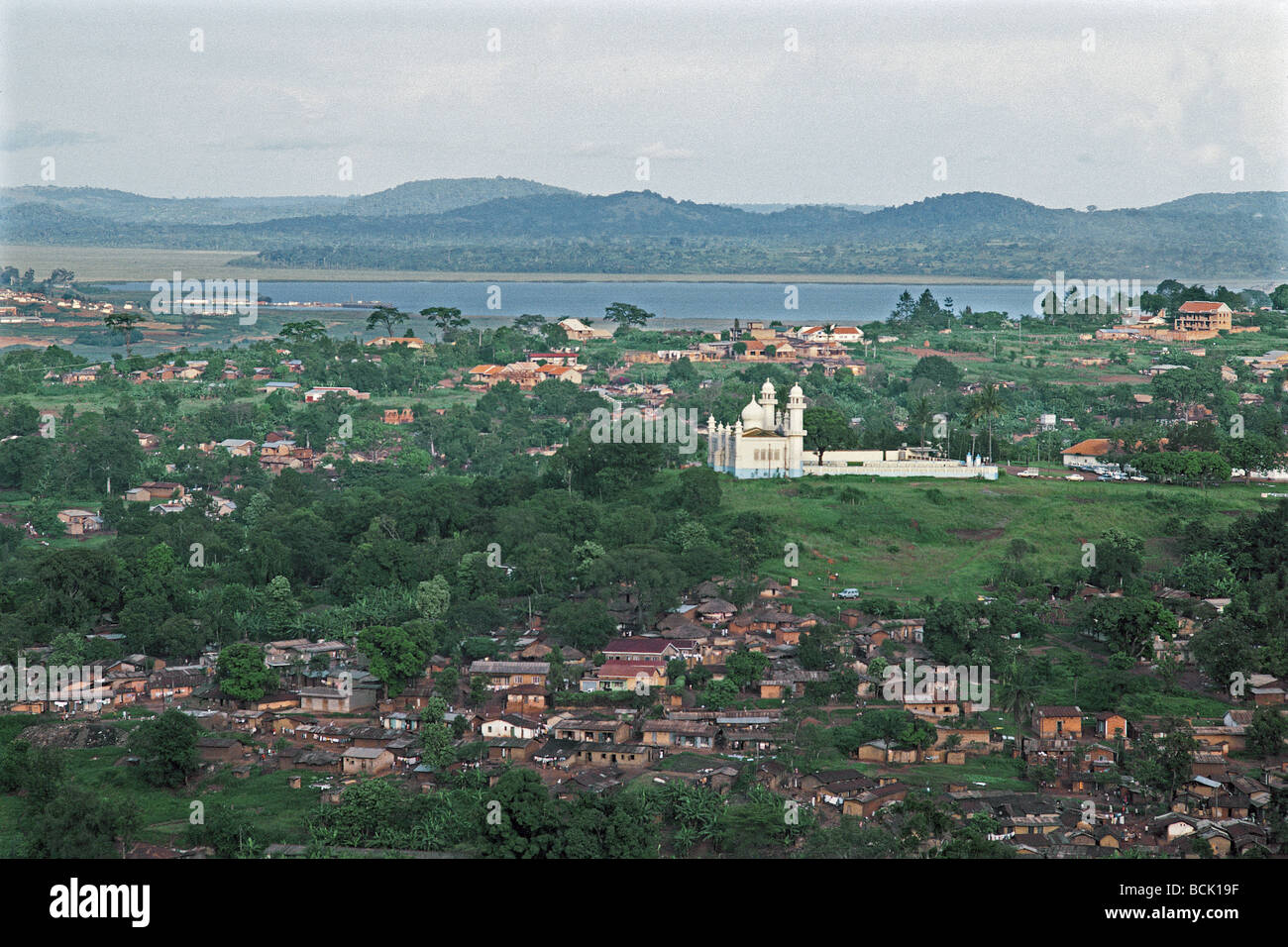 Extensive view from the Sheraton Hotel Kampala Uganda East Africa ...