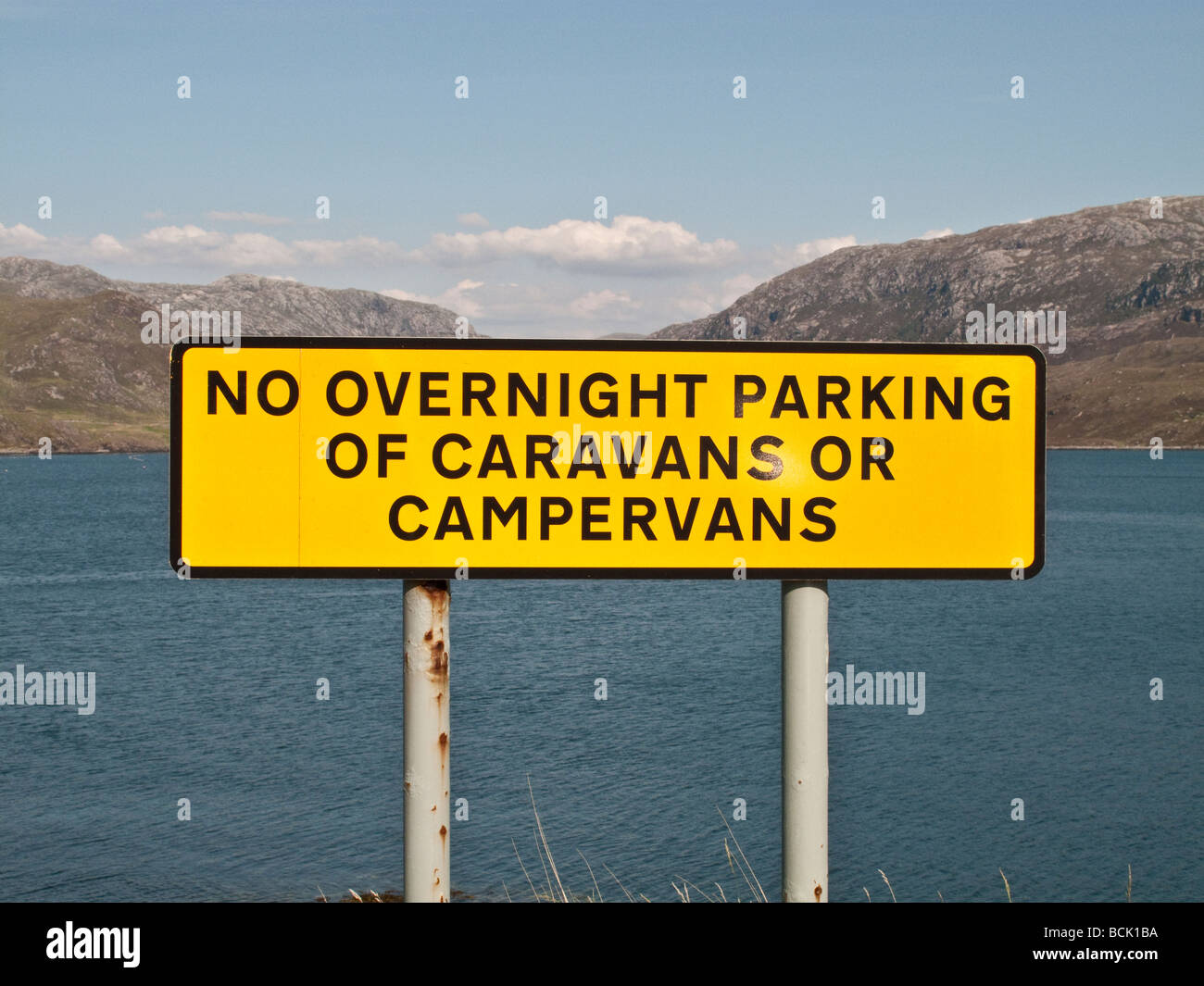 No campervan sign hi-res stock photography and images - Alamy