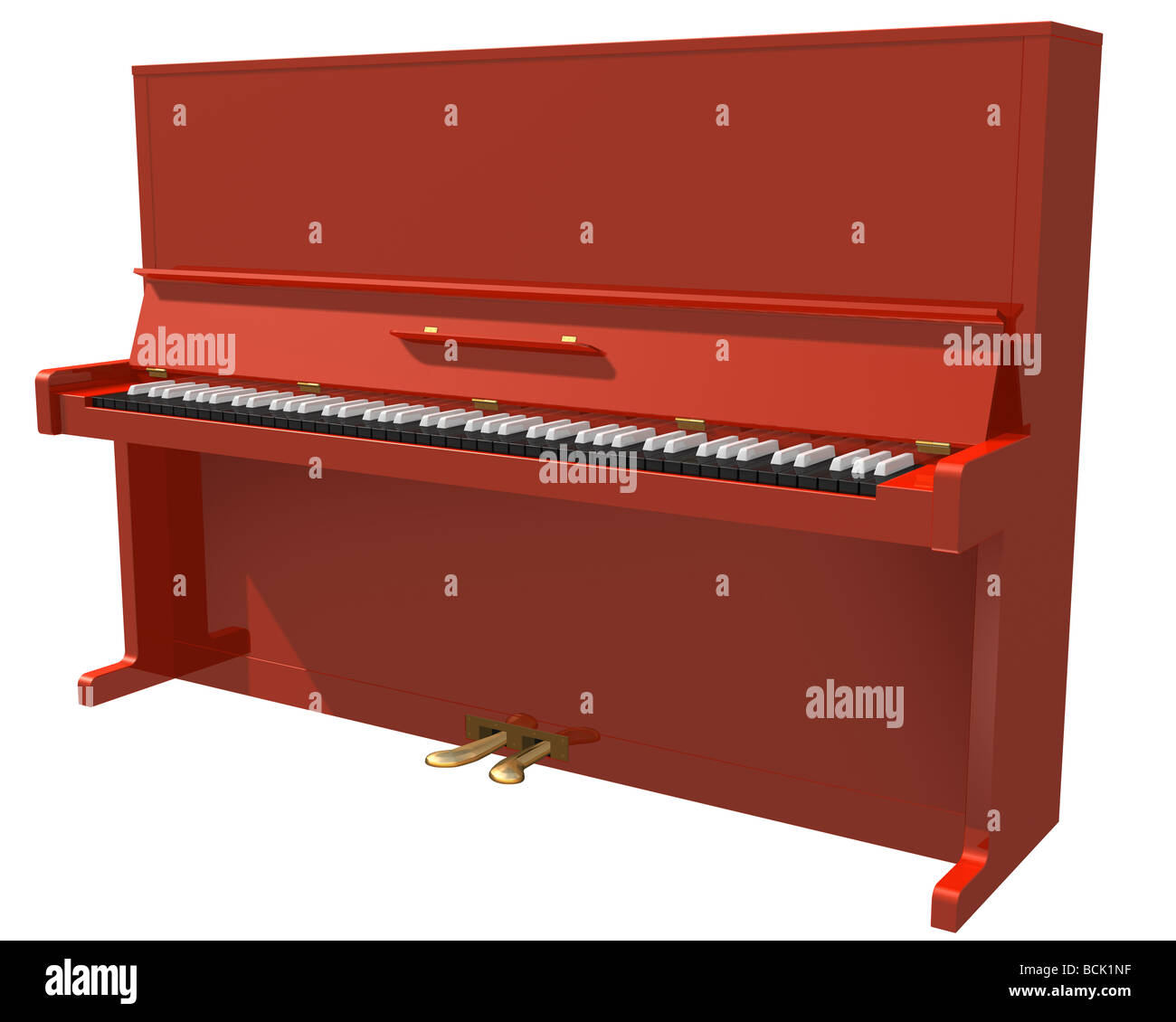 Piano art keyboard Cut Out Stock Images & Pictures - Alamy