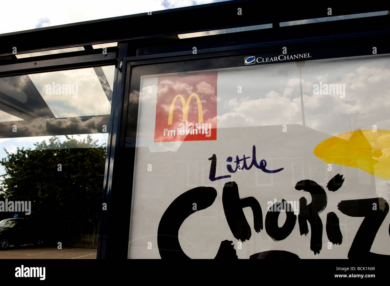 Mcdonalds bus advert hi-res stock photography and images - Alamy