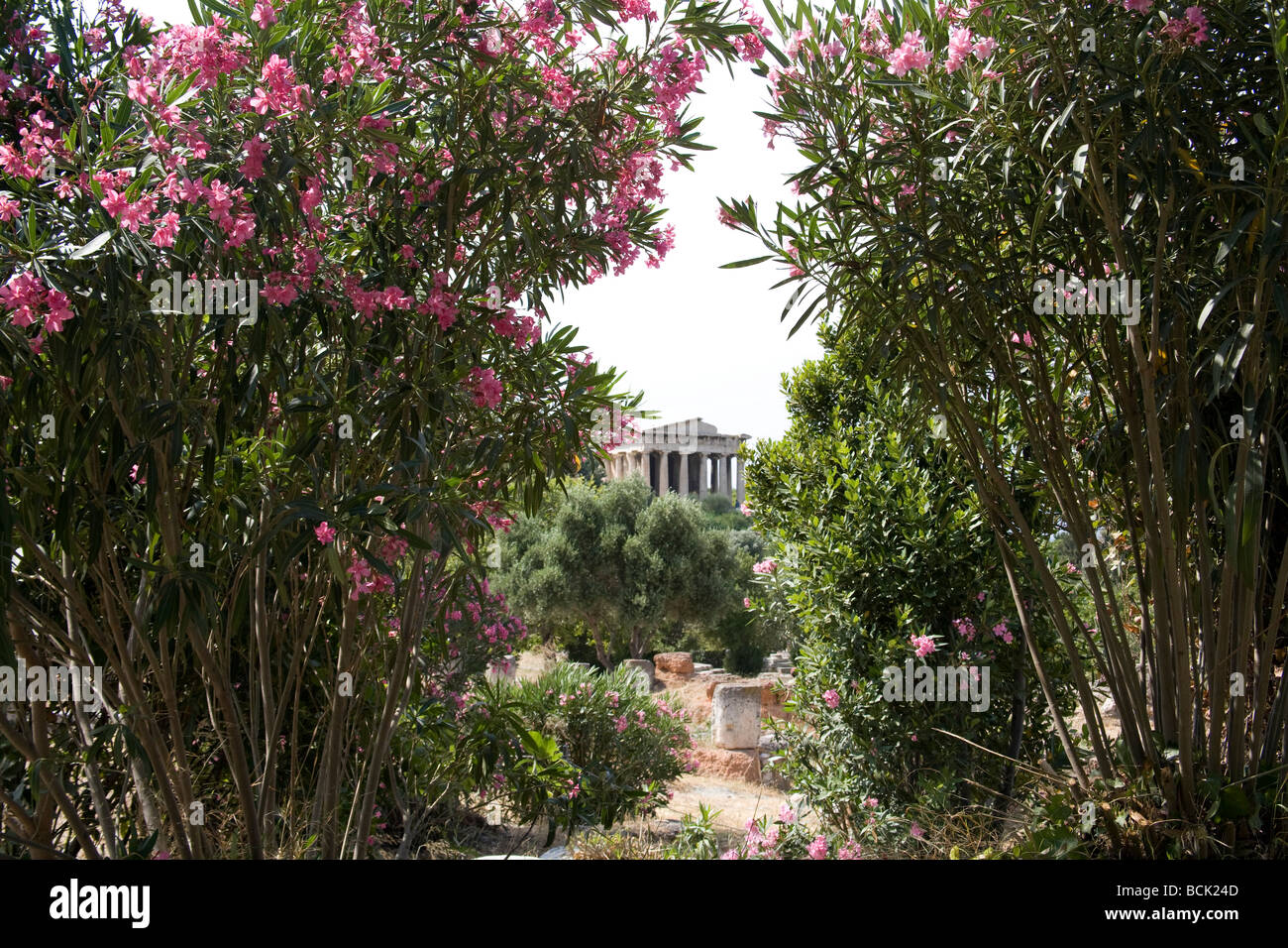 The Temple of Hephaestus and Athena Ergane, in the Agora, Athens ...