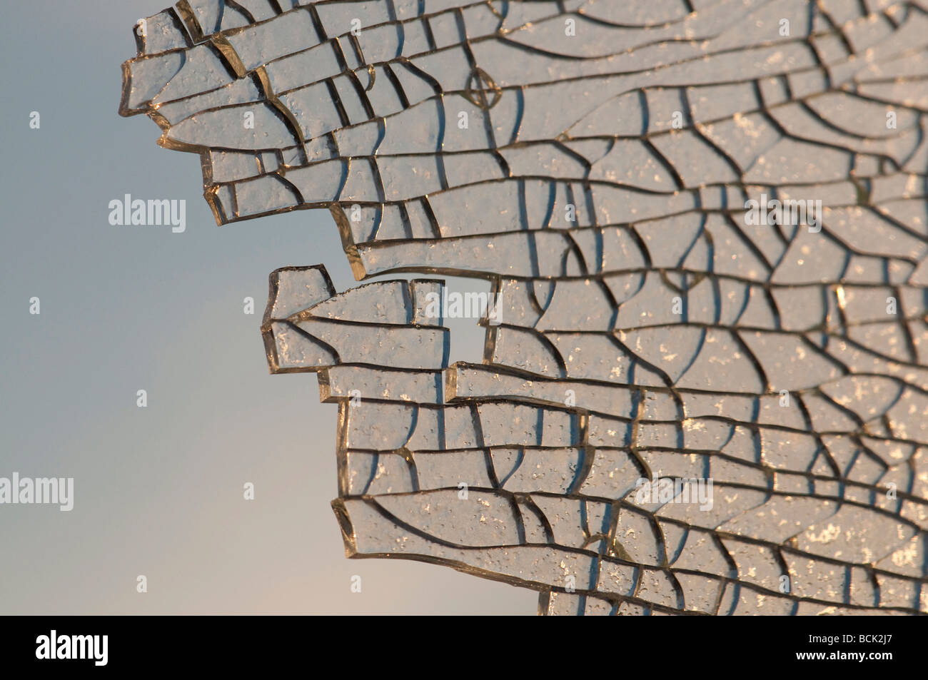 Shattered Glass Abstract Stock Photo - Alamy