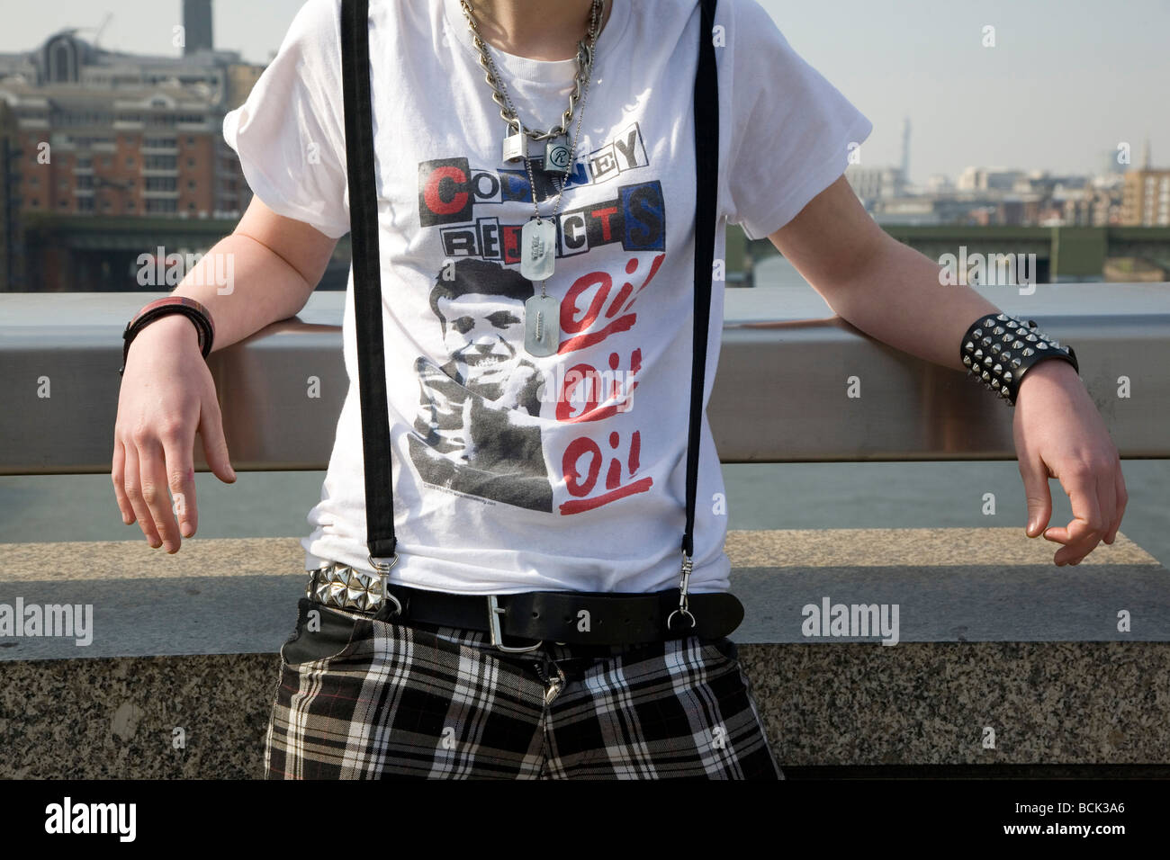 Punk with union jack hi-res stock photography and images - Alamy