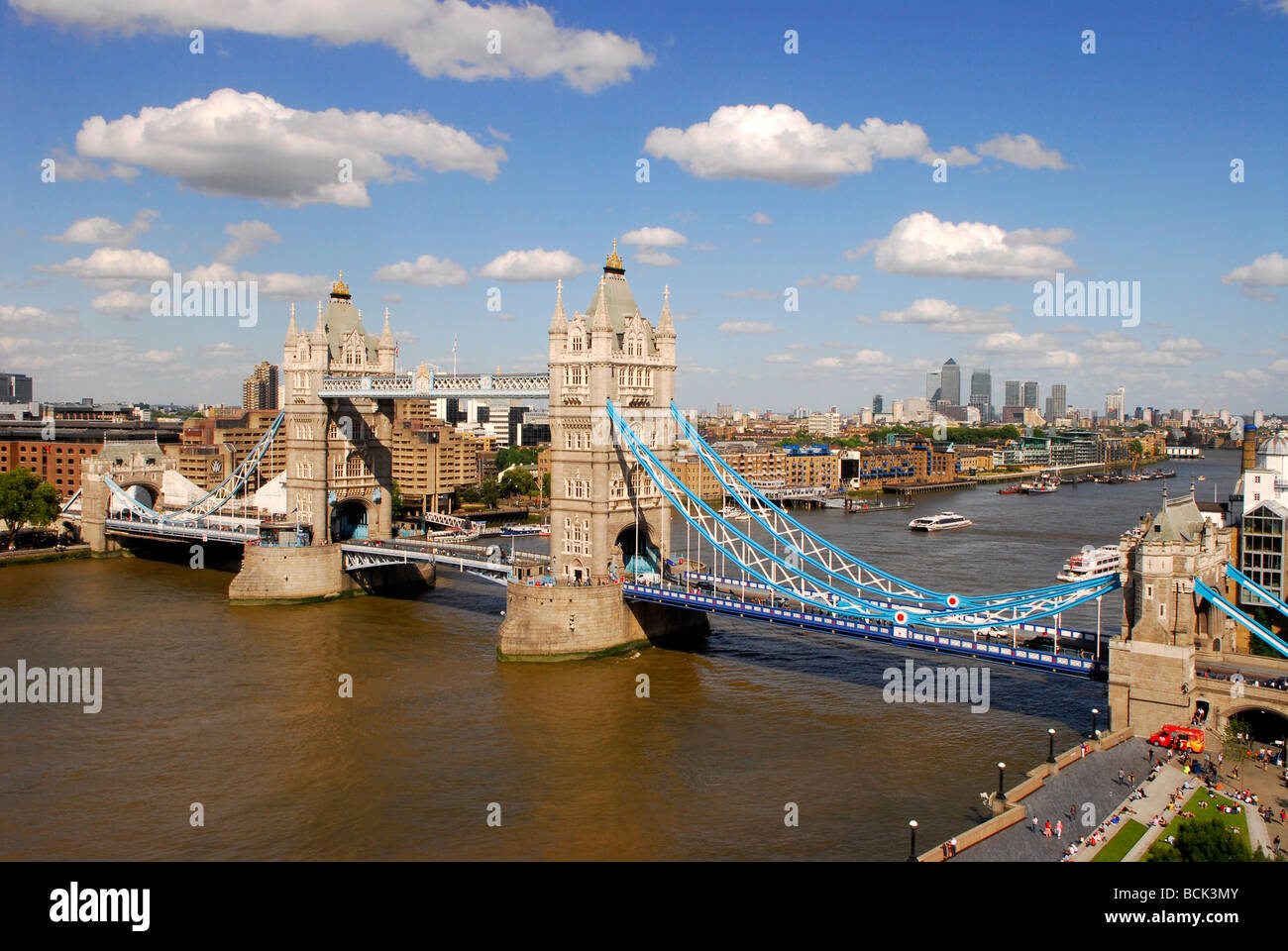 View of Tower Bridge, London UK Stock Photo - Alamy