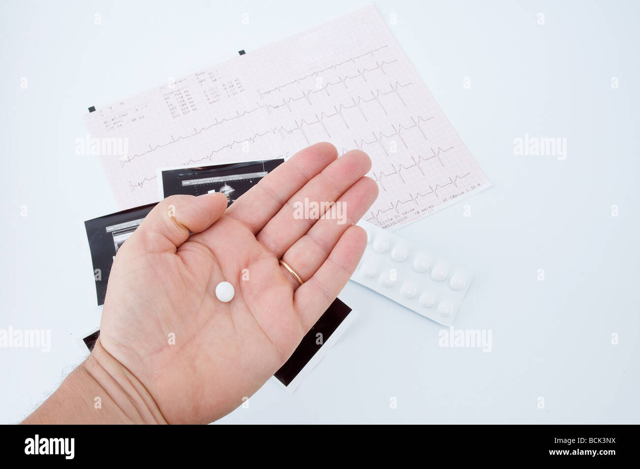 checkup and pills Stock Photo - Alamy