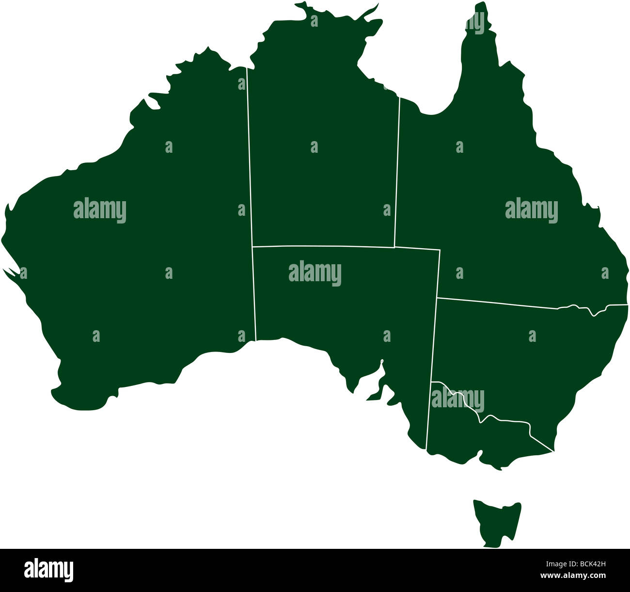 Map of australia hi-res stock photography and images - Alamy