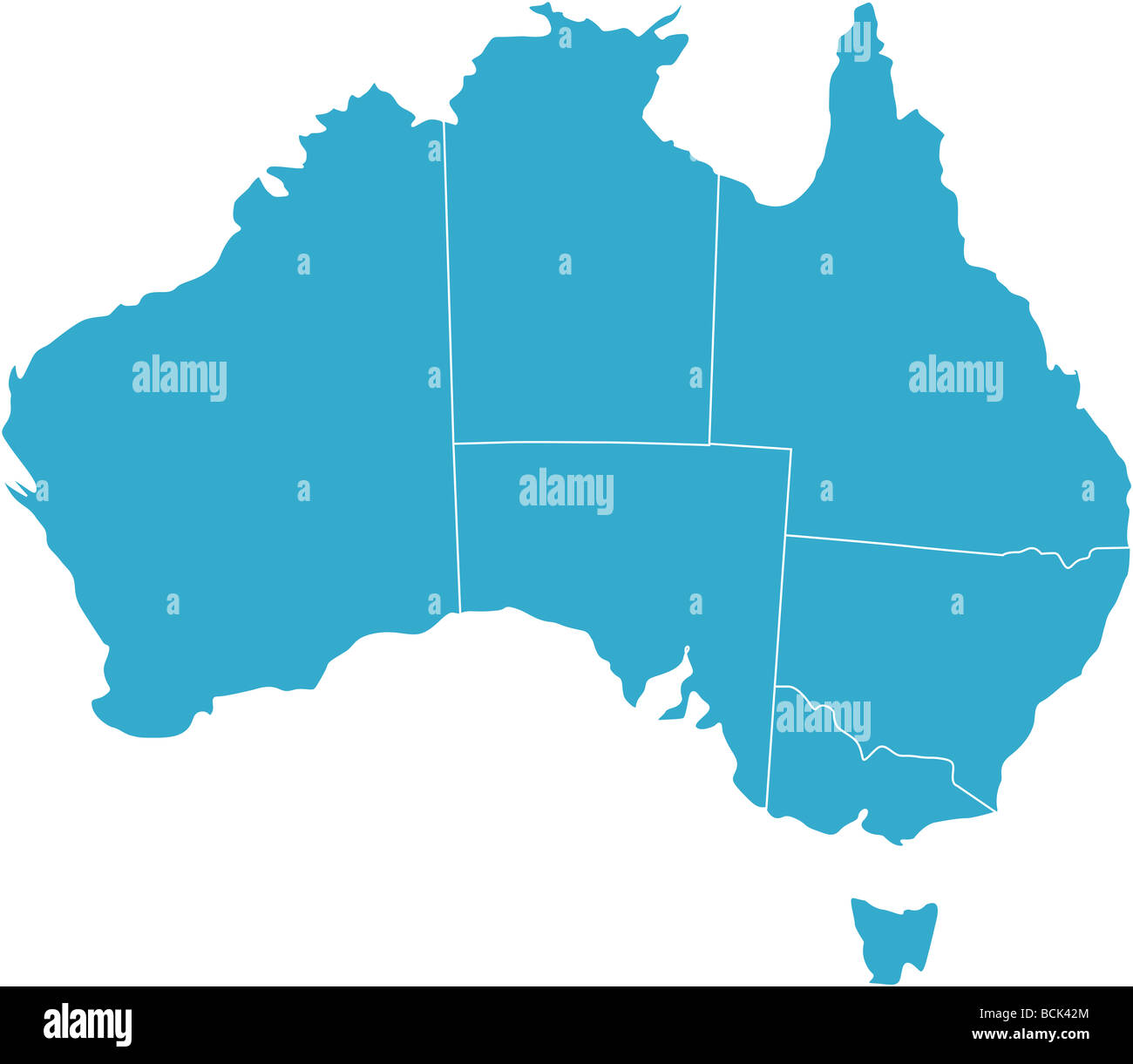 There is a map of Australia country Stock Photo - Alamy