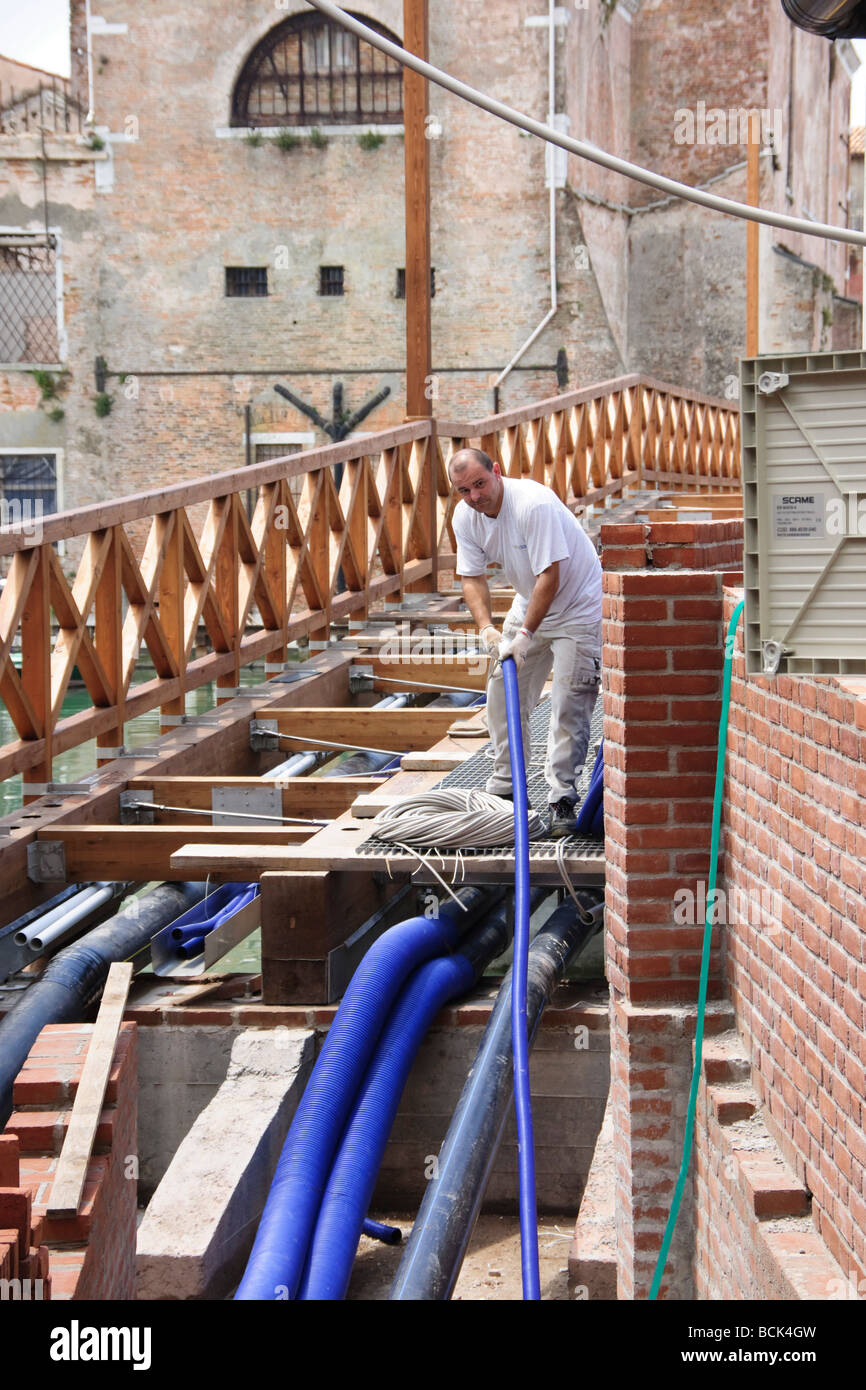 Water pipe conduit under bridge hi-res stock photography and images - Alamy