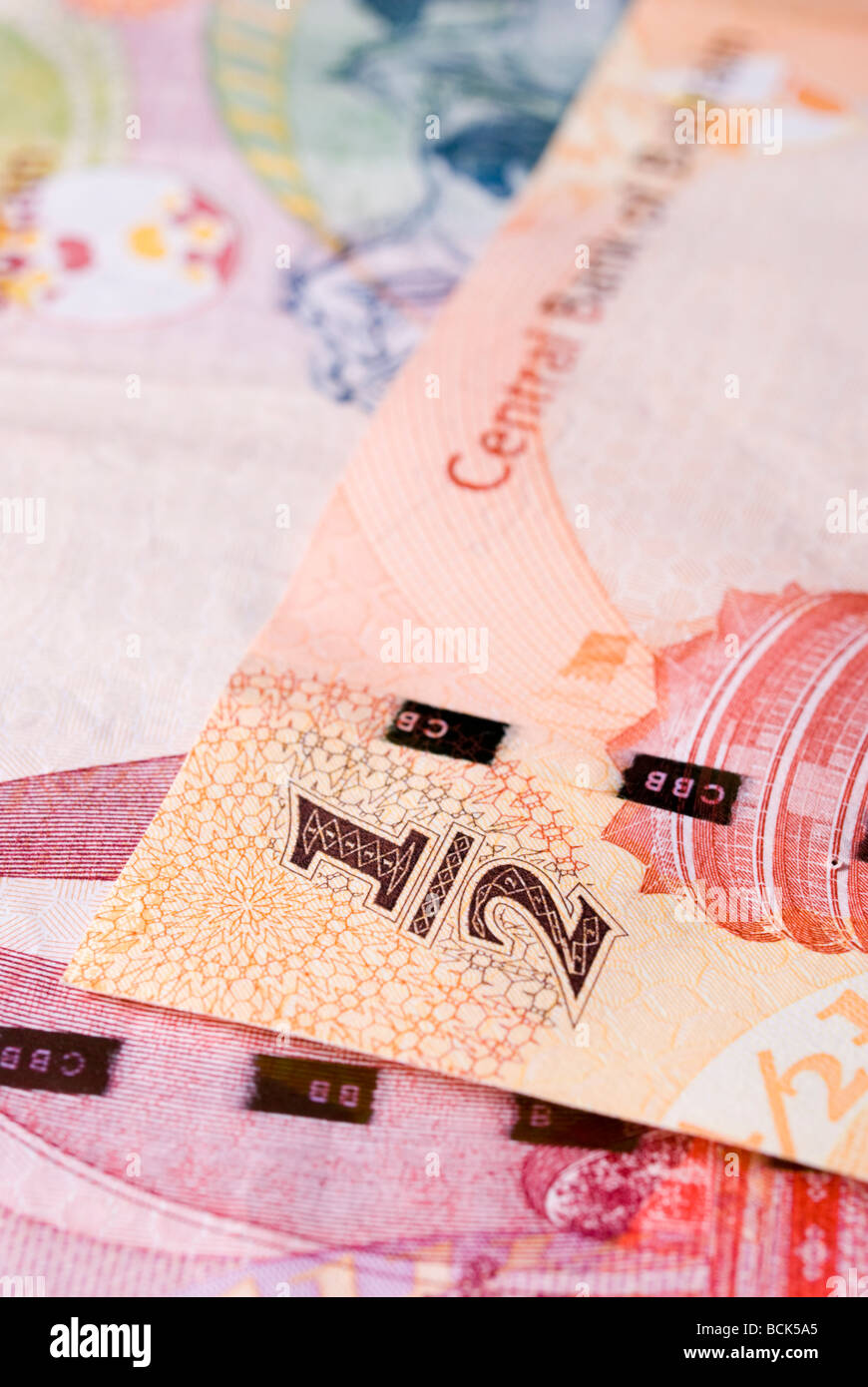Kingdom bahrain dinar currency banknotes hi-res stock photography and ...