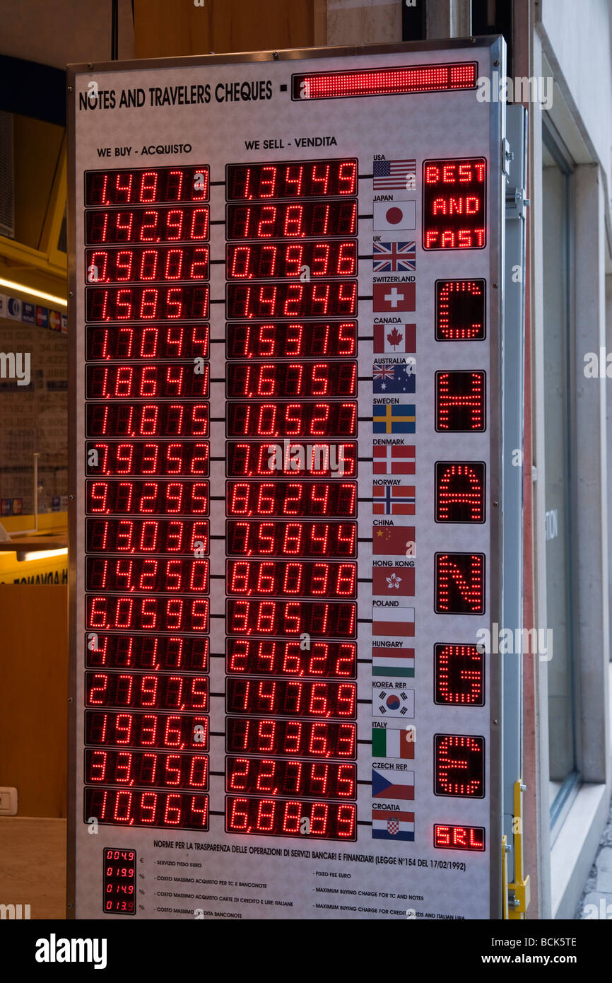 Foreign exchange rate hi-res stock photography and images - Alamy