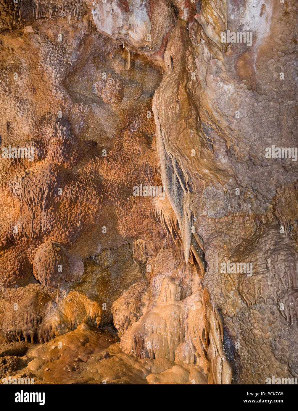 speleothem inThe Formation Room, Jewel Cave National Monument, South ...