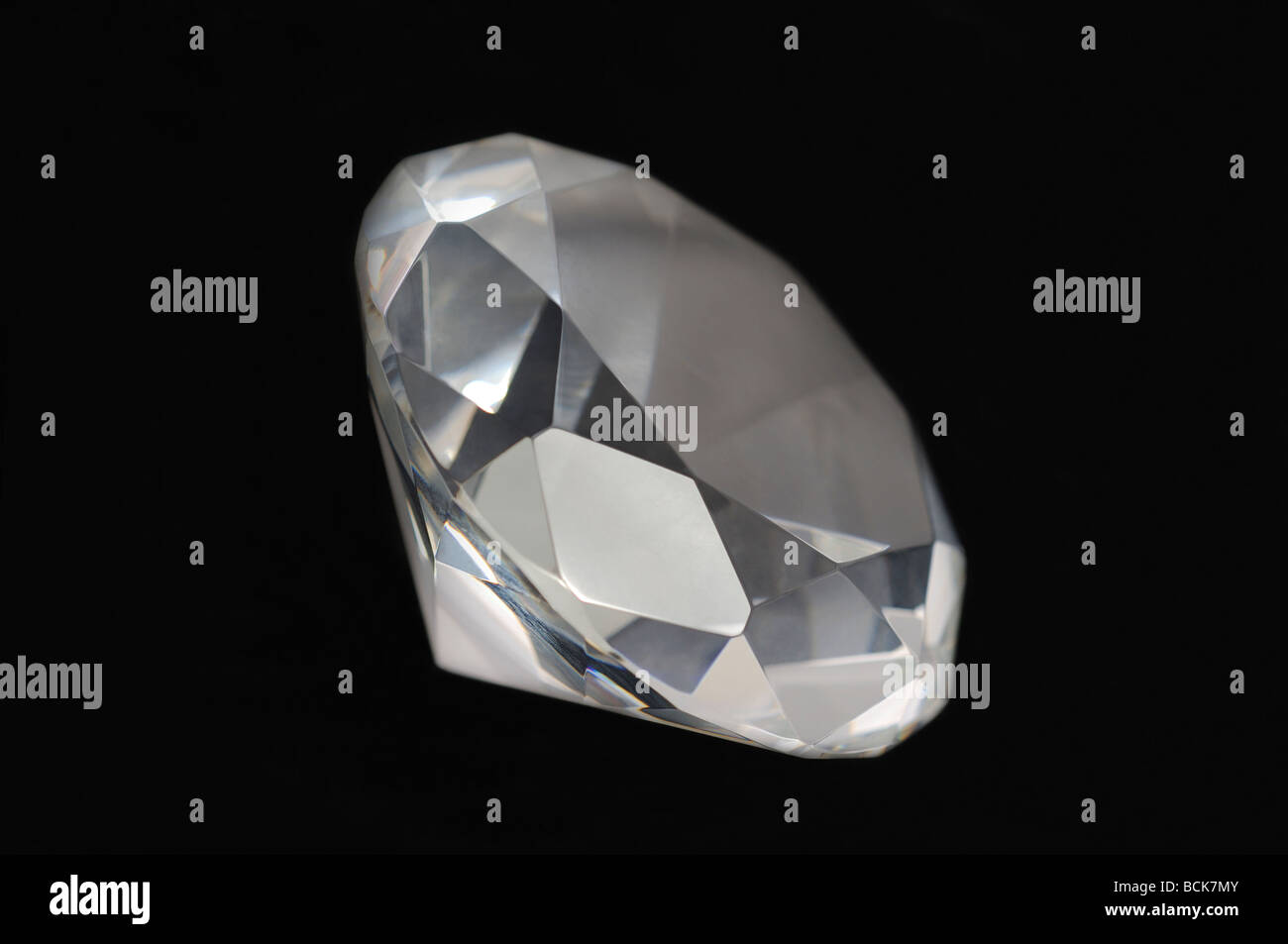 Fake diamond close-up Stock Photo - Alamy