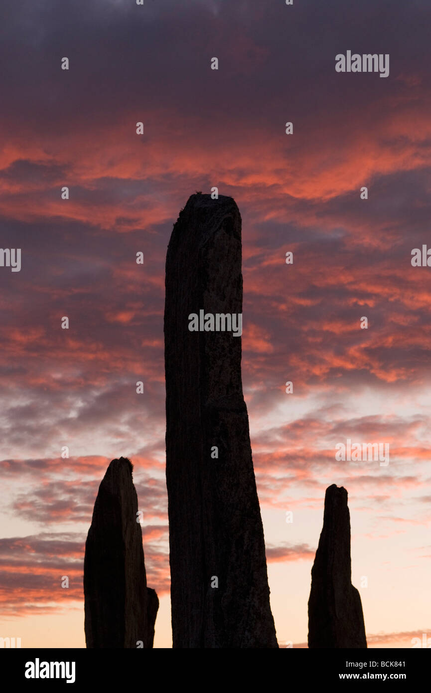Callanish stone circle neolithic standing hi-res stock photography and ...