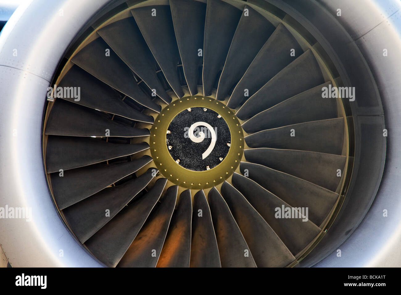 Engine of an airplane at the airport Stock Photo - Alamy