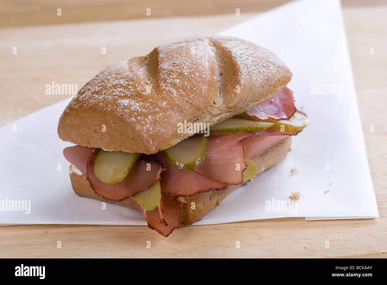 Ham sandwiches hi-res stock photography and images - Alamy