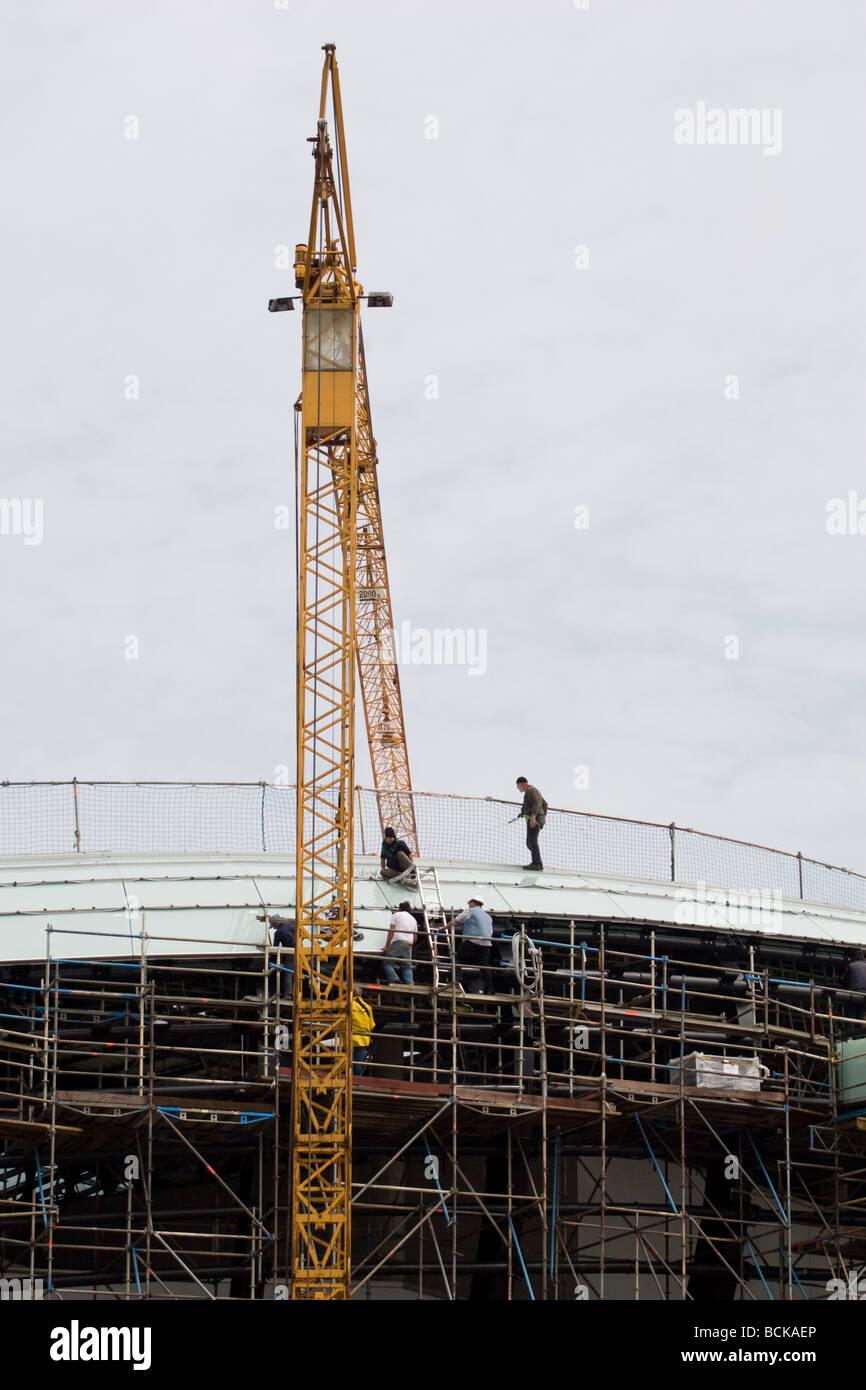 Hall construction hi-res stock photography and images - Alamy