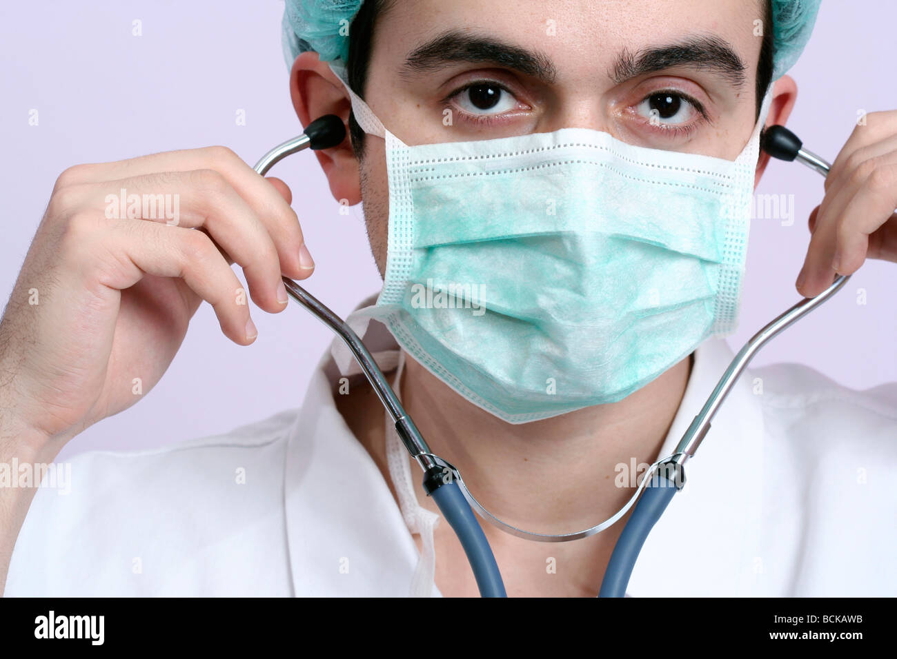 Professional young doctor at work Stock Photo - Alamy