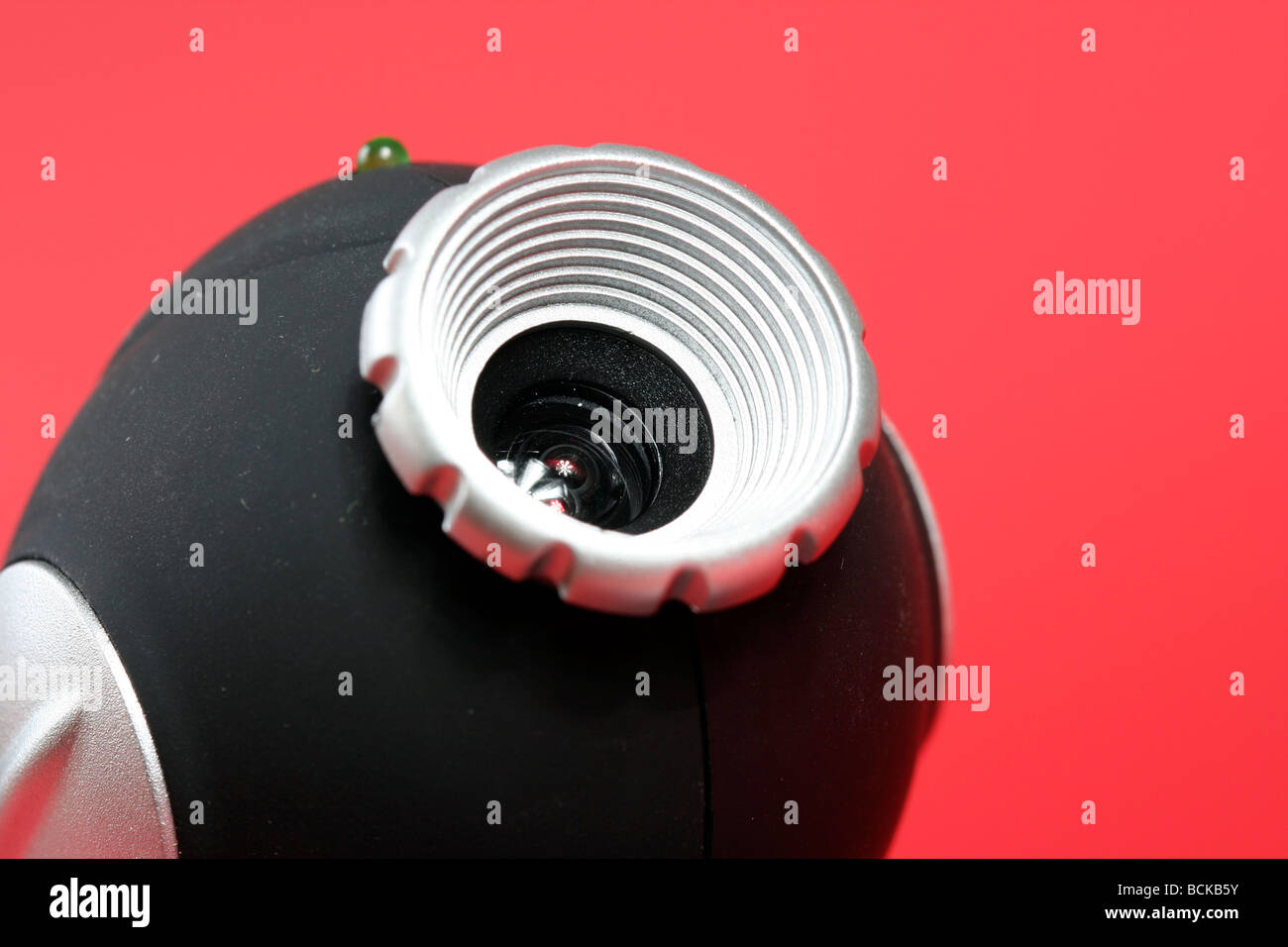 Close-up picture of a web camera Stock Photo - Alamy