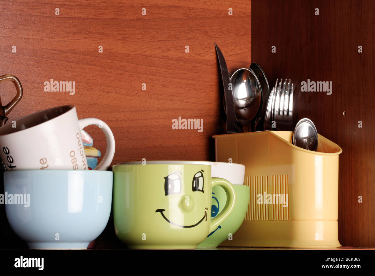 Spoons in a cupboard hi-res stock photography and images - Alamy