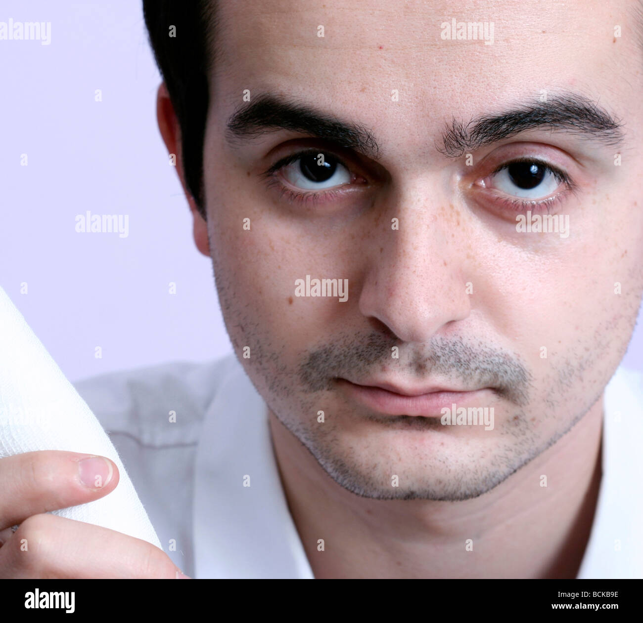 Professional young doctor at work. Close up Stock Photo - Alamy