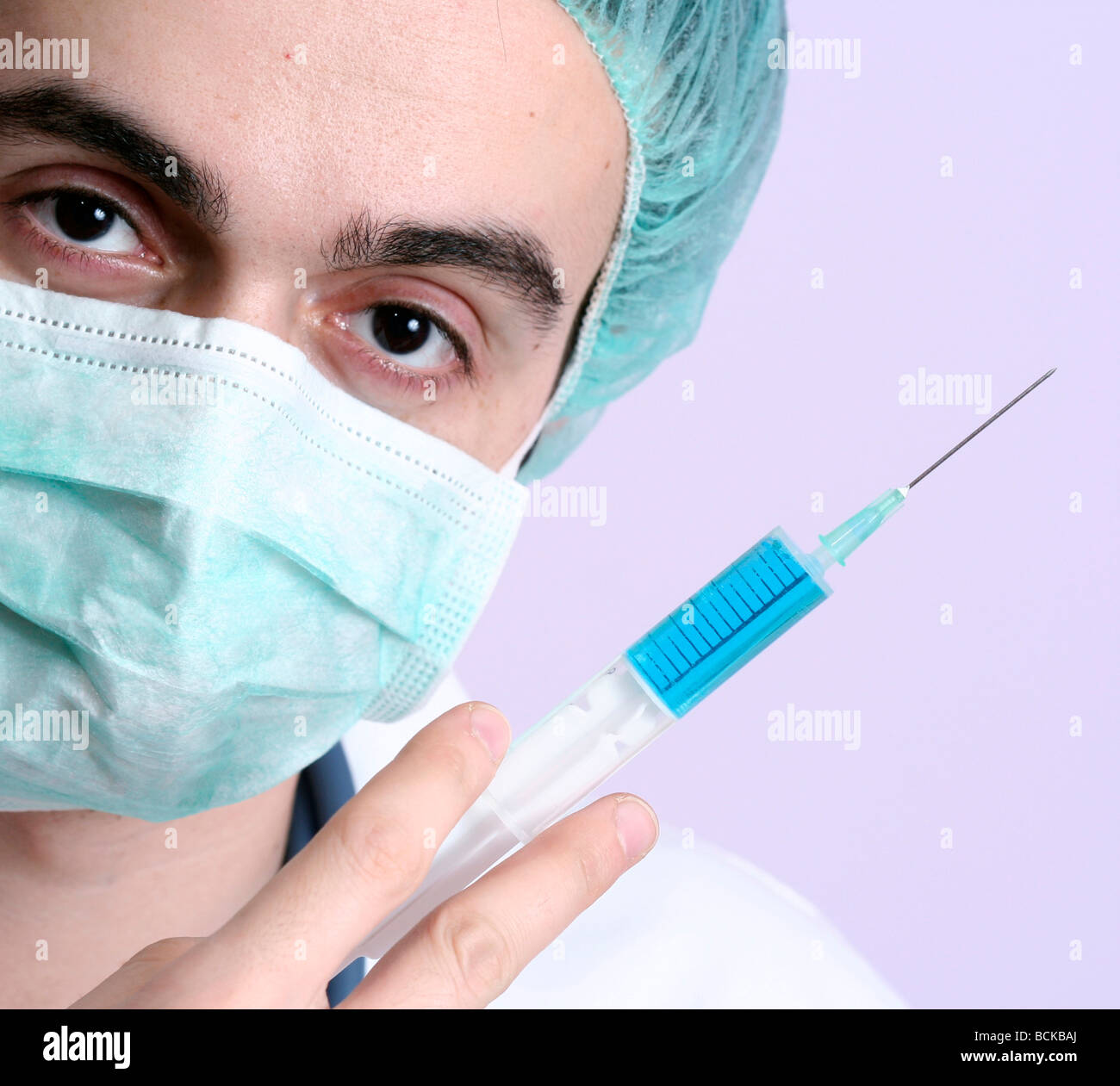 Professional young doctor at work. Close up Stock Photo - Alamy