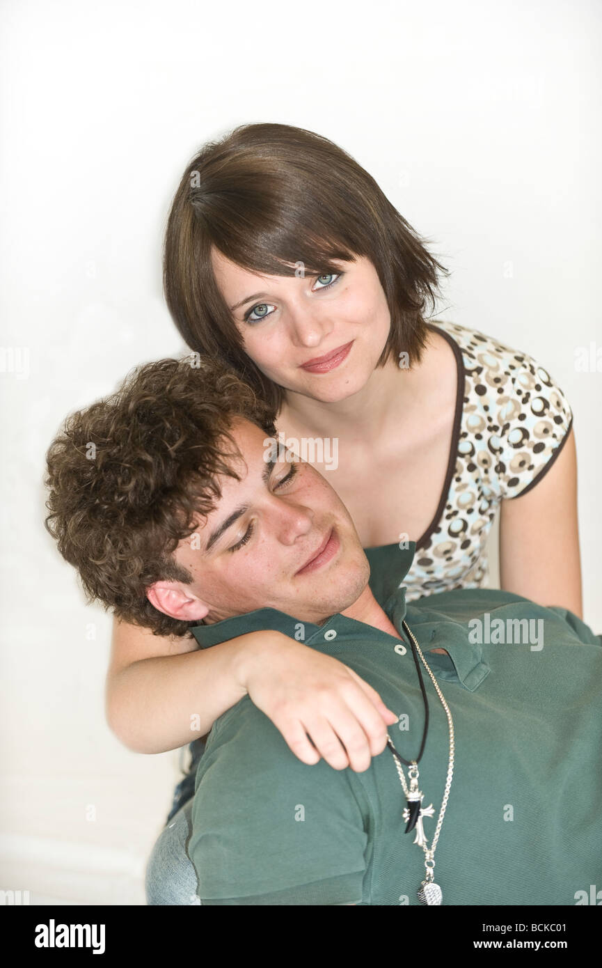 young couple understand each other Stock Photo - Alamy