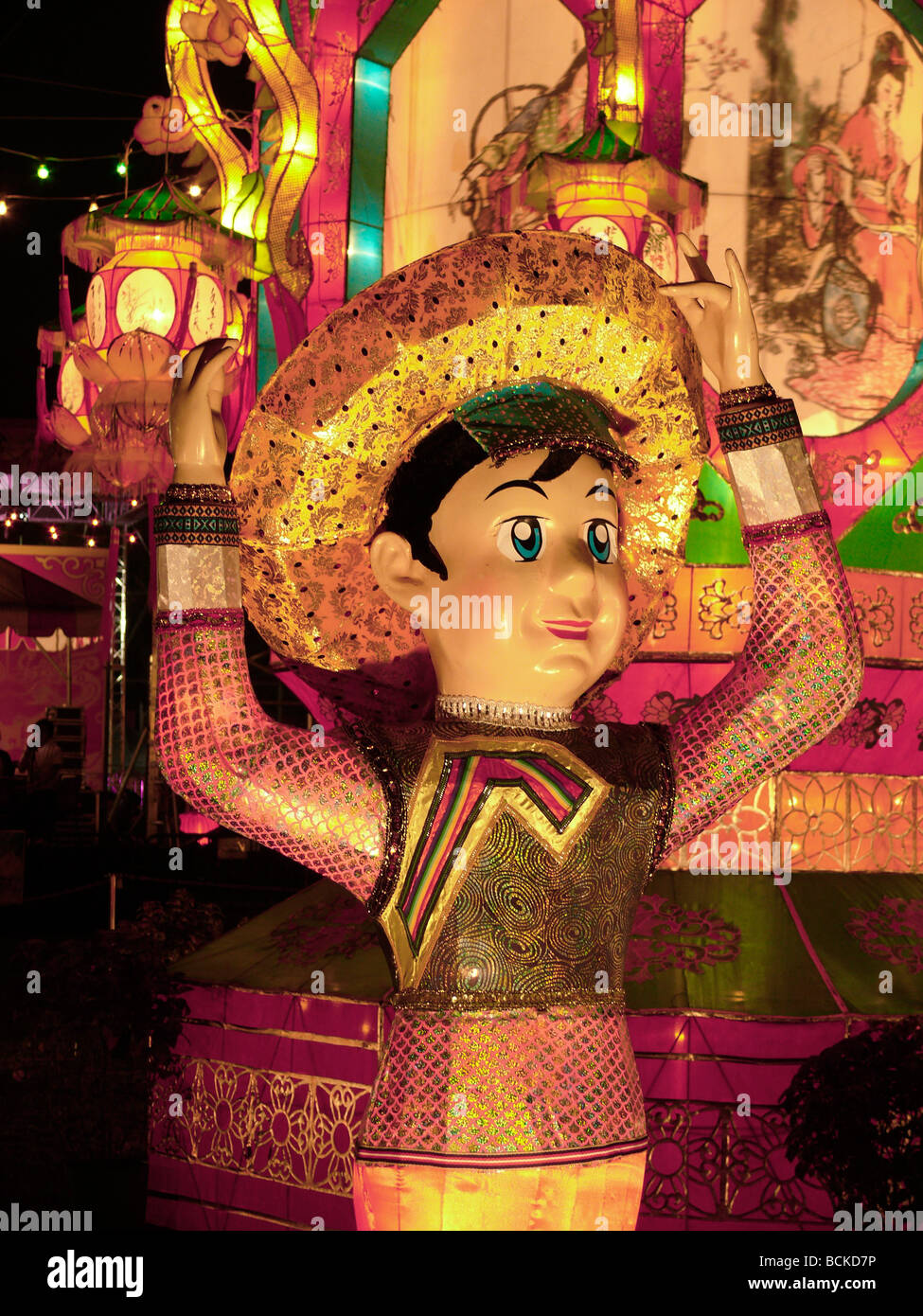 Mid-Autumn festival different chinese figures to celebrate the Lunar ...